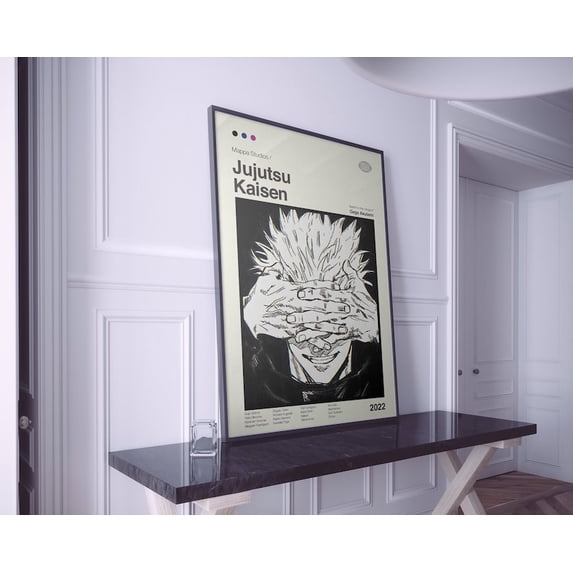 Anime Poster | Jujutsu Kaisen Print | Anime Poster | Anime Manga Art ...