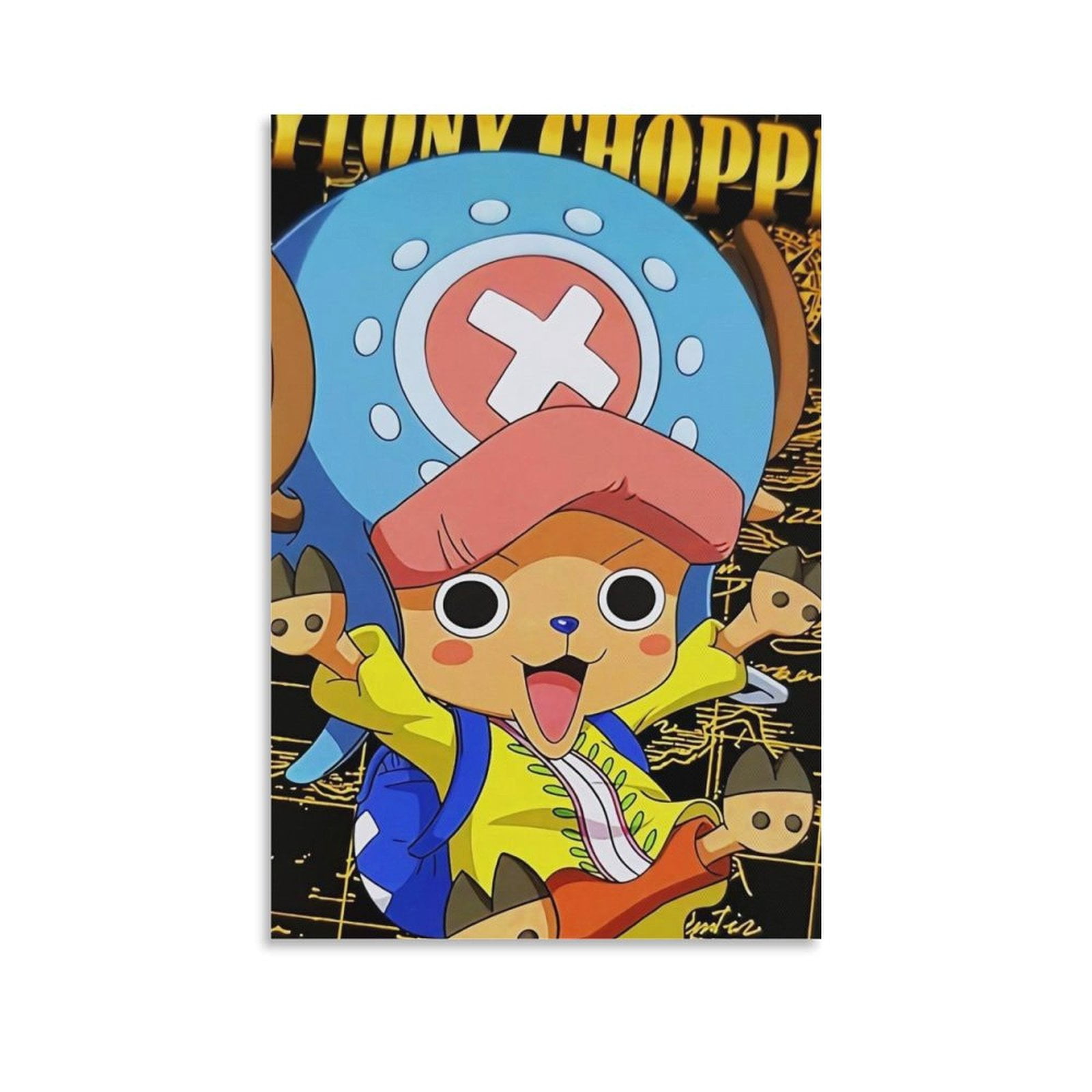 Anime Poster One Piece Chopper Room Decor Wall Art One Piece Chopper ...