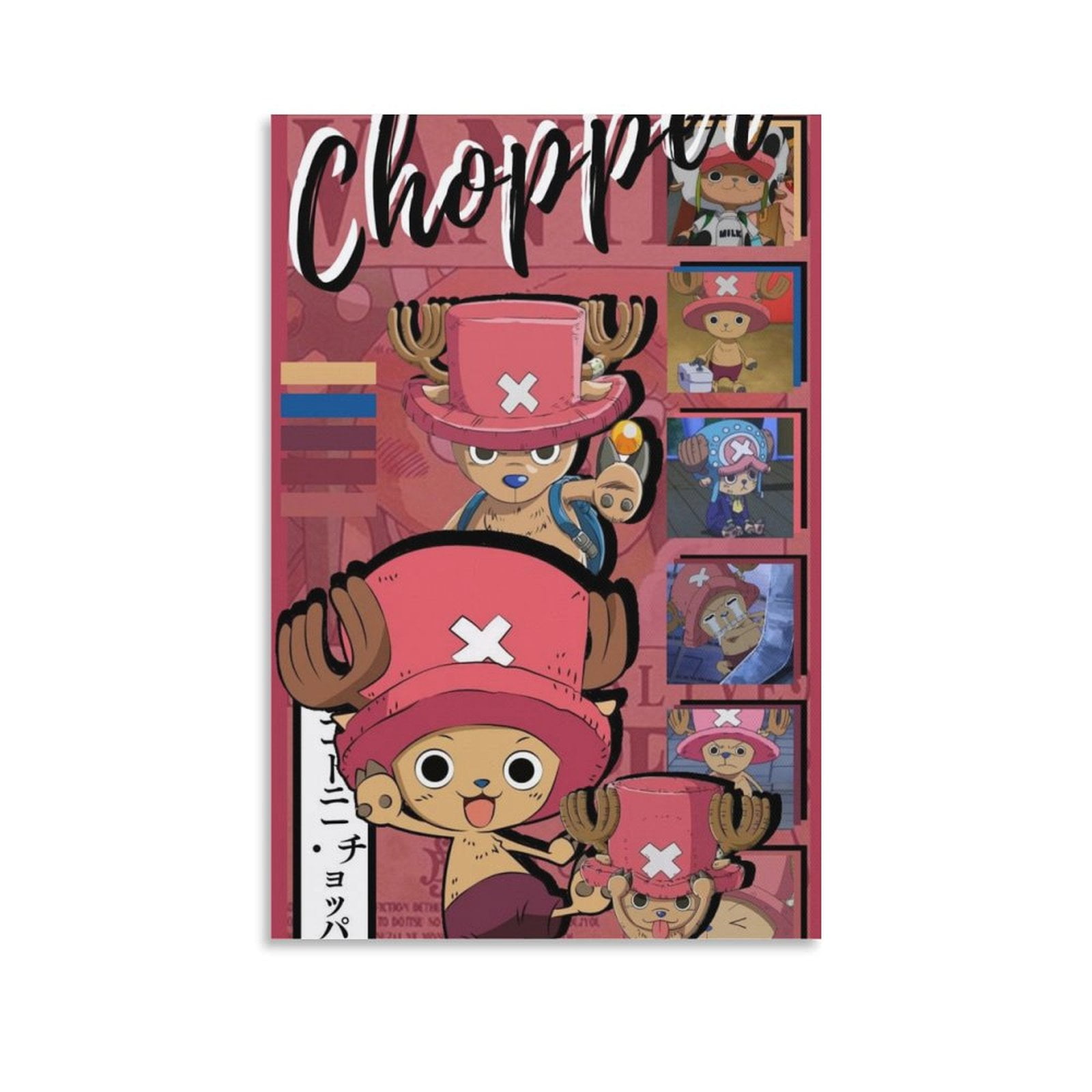 Anime Poster One Piece Chopper Room Decor Wall Art One Piece Chopper ...