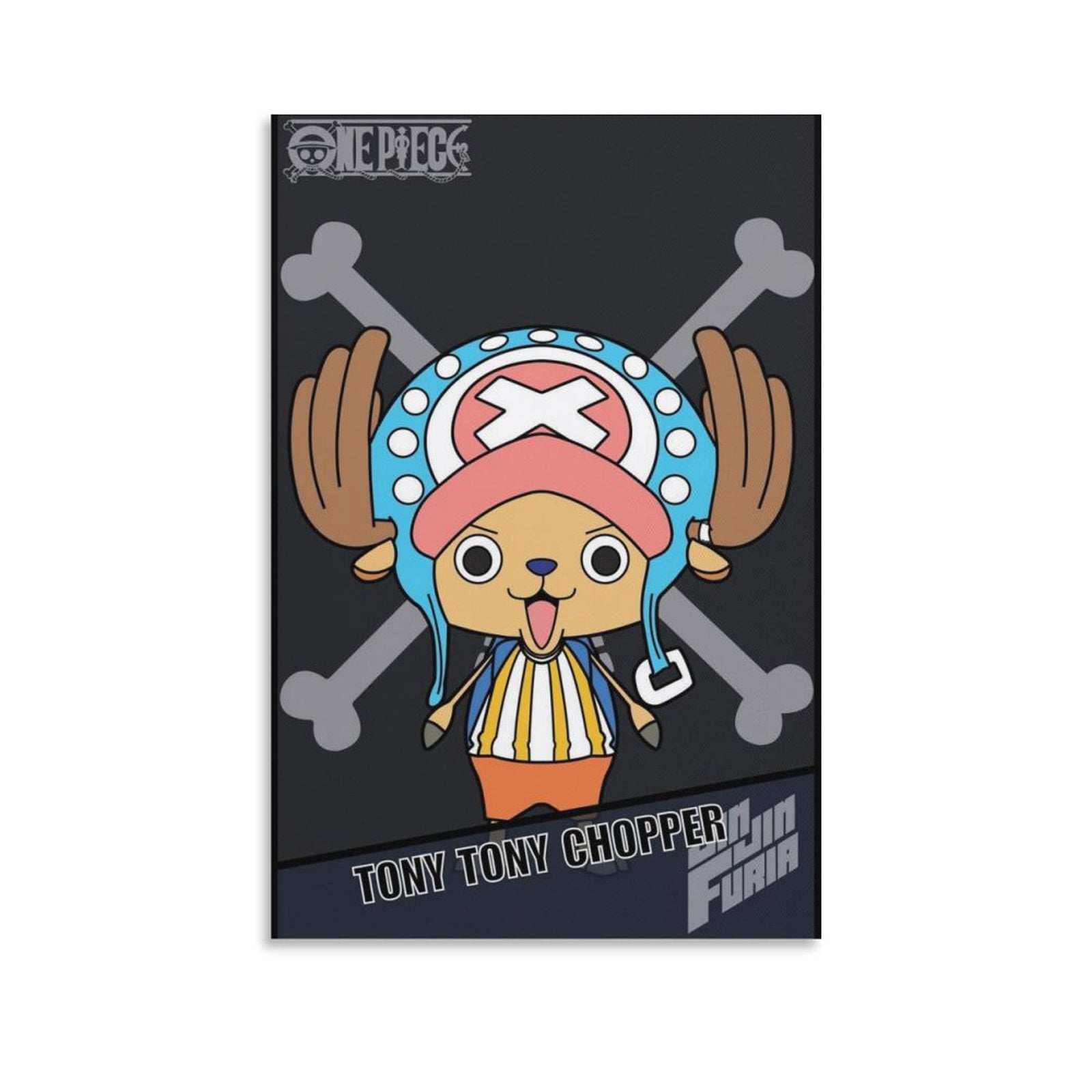 Anime Poster One Piece Chopper Room Decor Wall Art One Piece Chopper ...