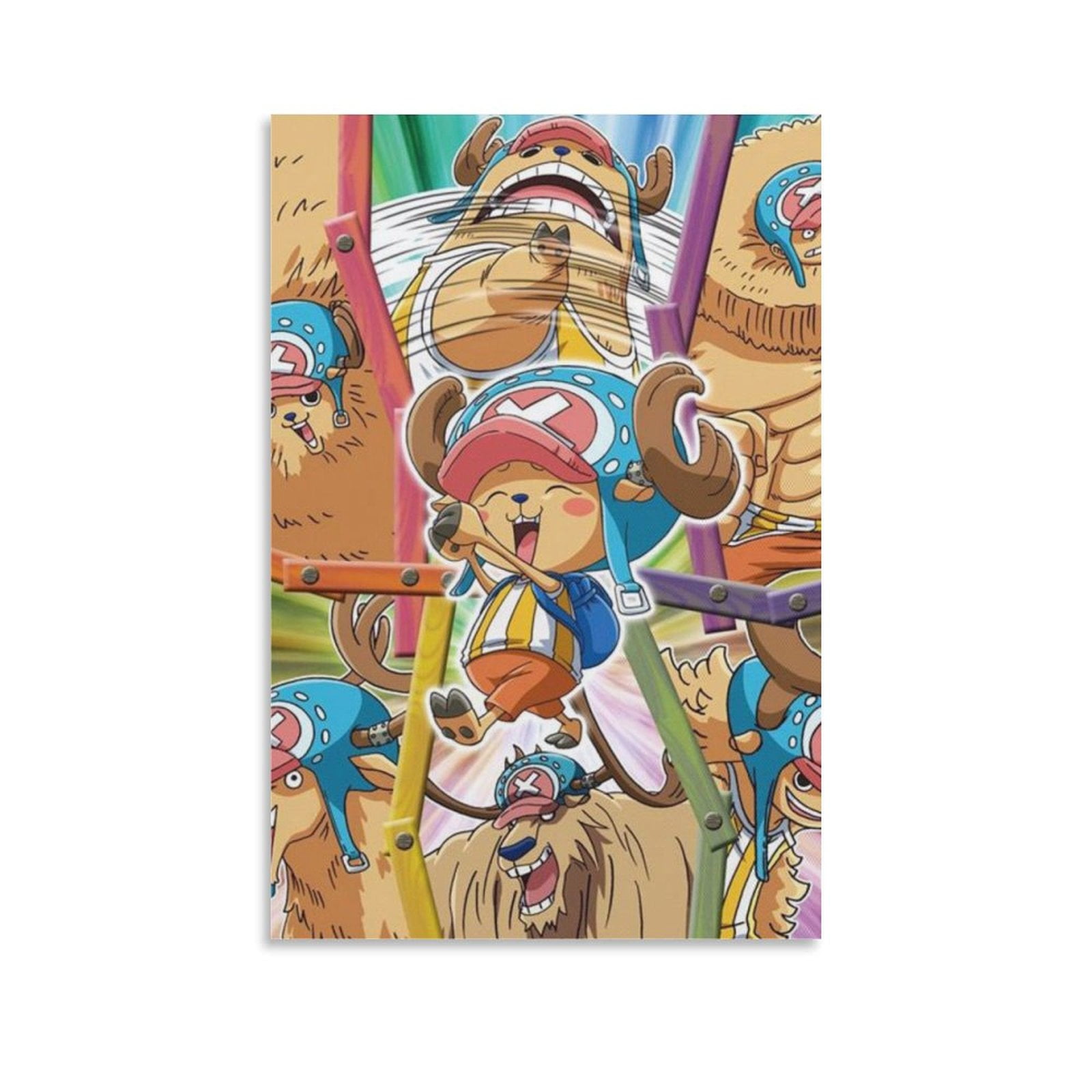 Anime Poster One Piece Chopper Room Decor Wall Art One Piece Chopper ...