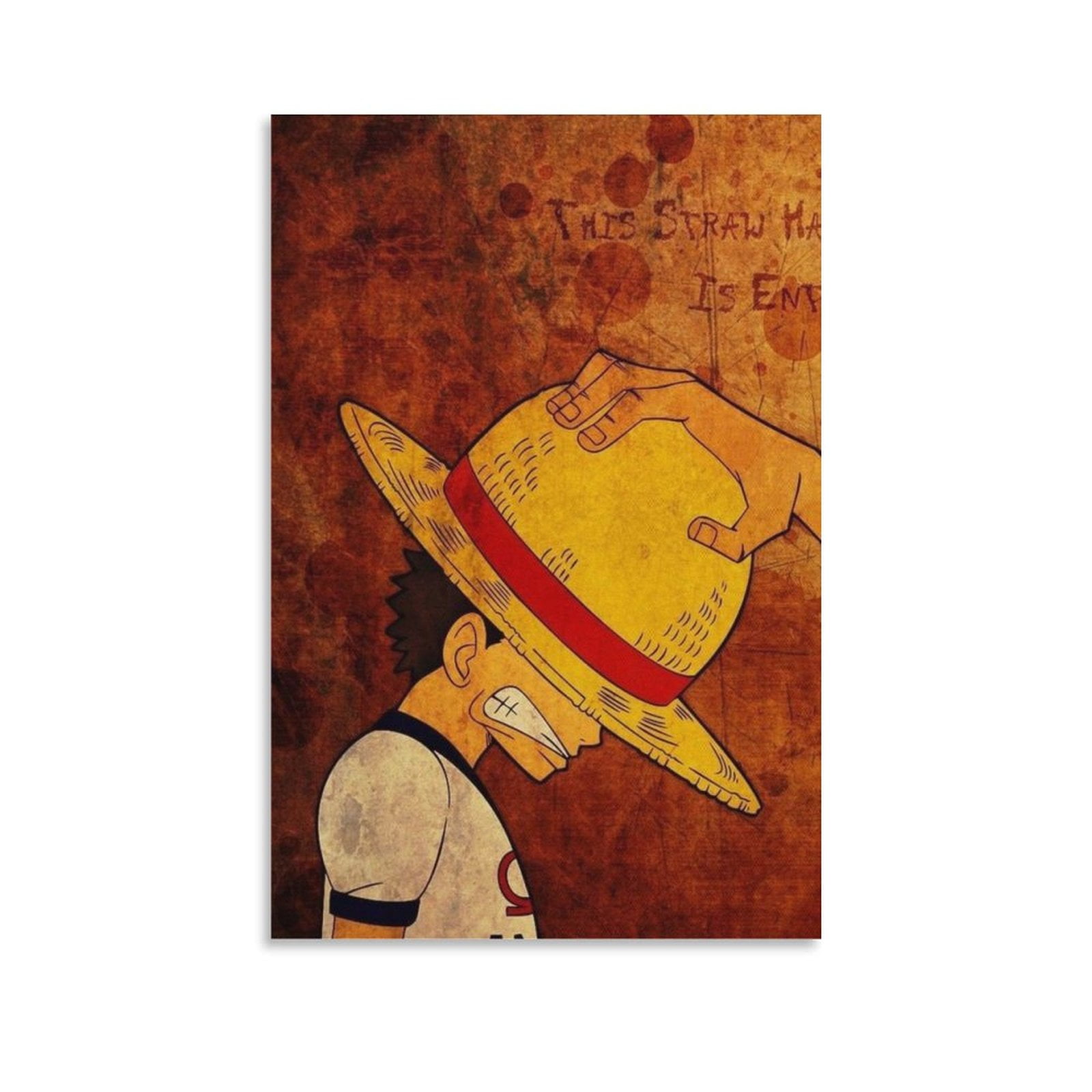 Anime Poster One Piece Luffy Room Decor Wall Art One Piece Luffy Merch ...