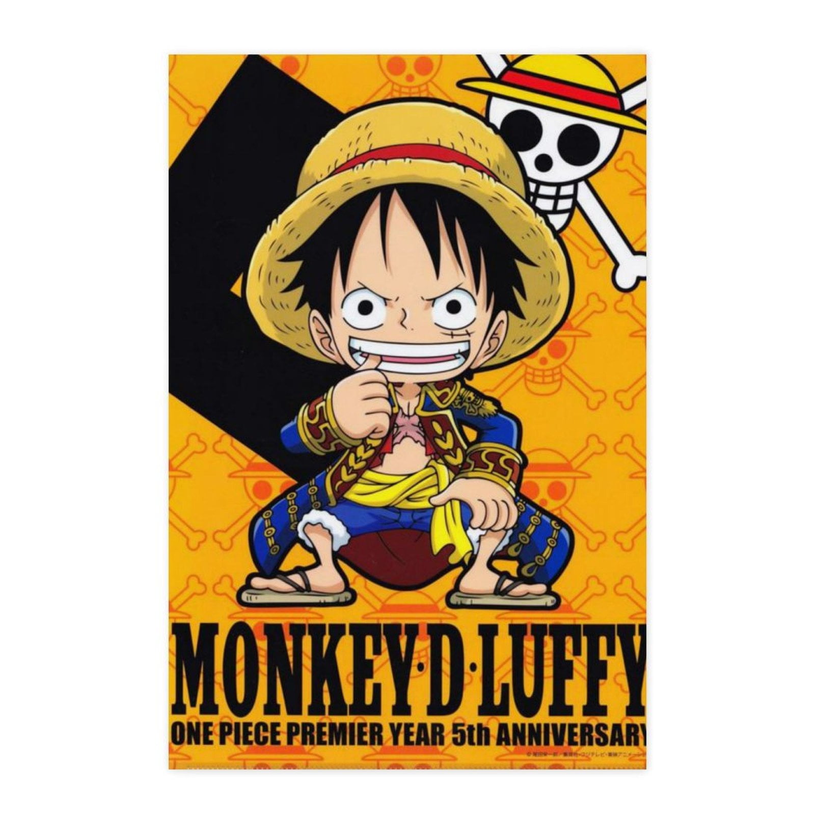 Anime Poster One Piece Luffy Room Decor Wall Art One Piece Luffy Merch ...
