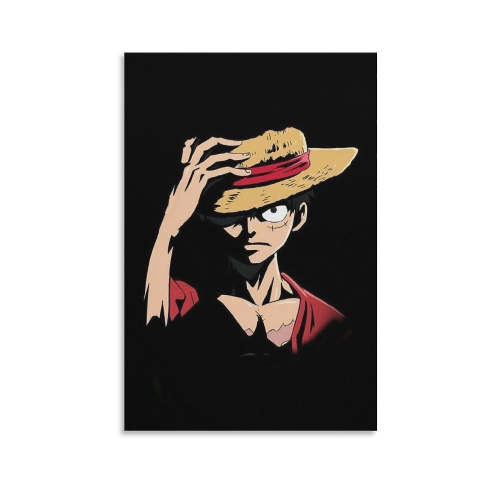 Anime Poster One Piece Luffy Room Decor Wall Art One Piece Luffy Merch ...