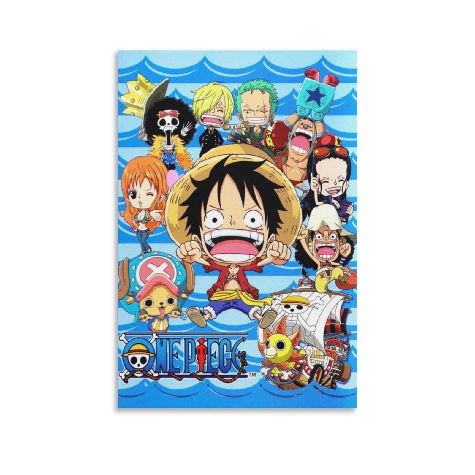 Anime Poster One Piece Luffy Room Decor Wall Art One Piece Luffy Merch ...