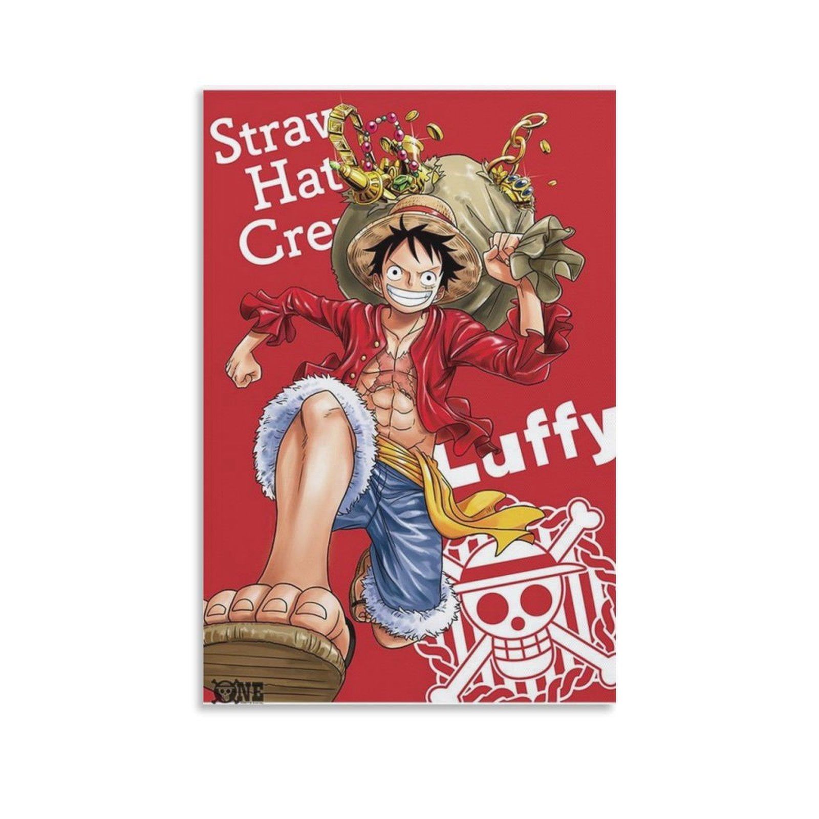 Anime Poster One Piece Luffy Room Decor Wall Art One Piece Luffy Merch ...