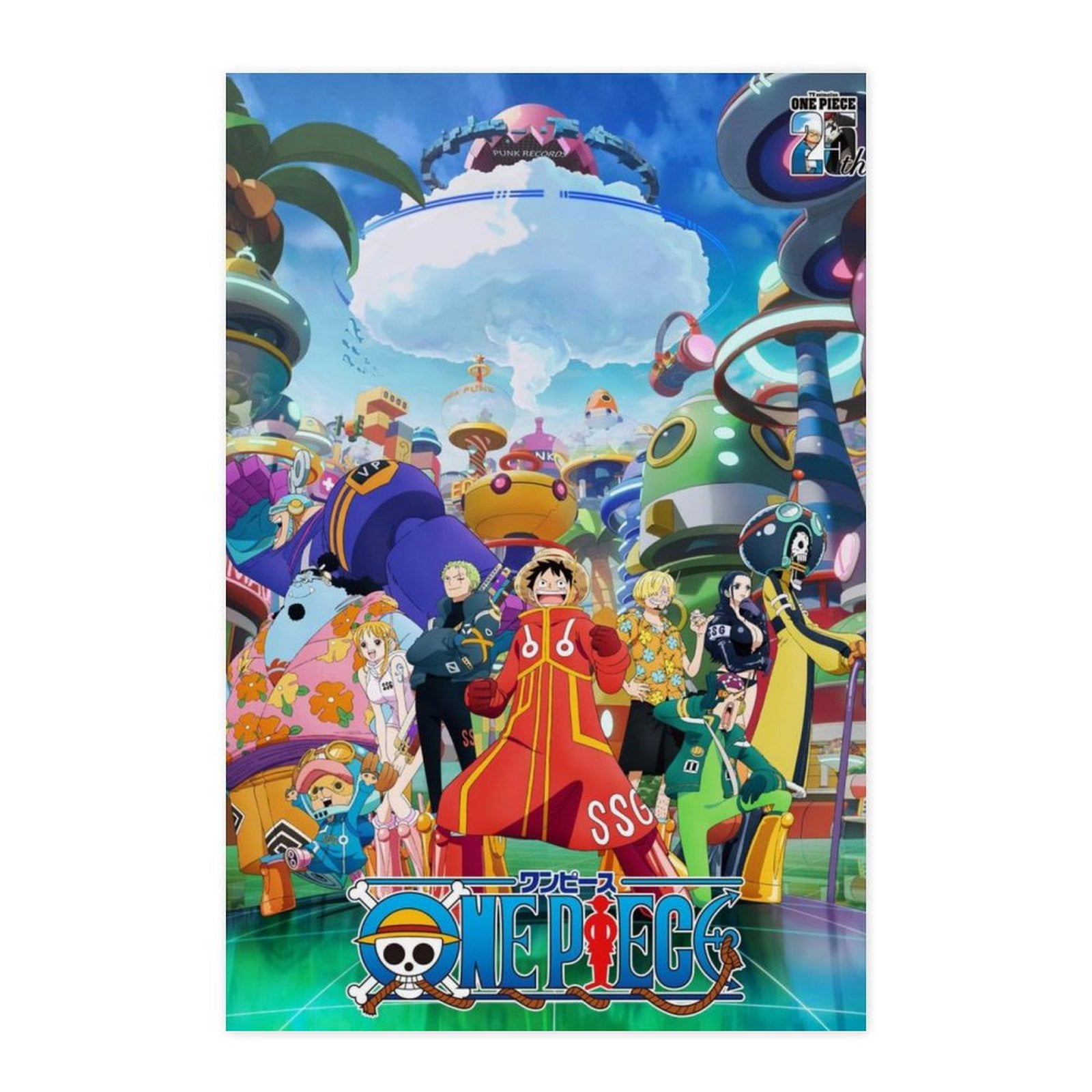 Anime Poster One Piece Room Decor Wall Art One Piece Merch - Walmart.com