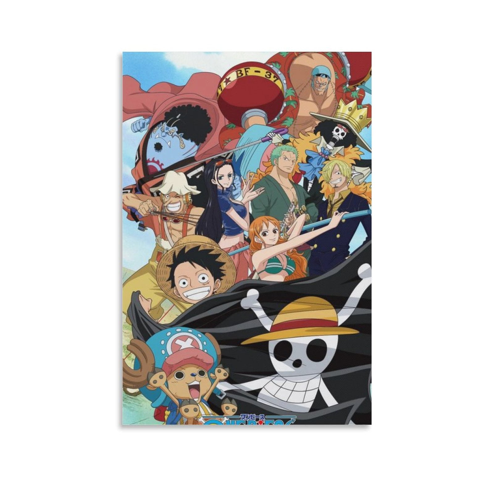 Anime Poster One Piece Room Decor Wall Art One Piece Merch - Walmart.com