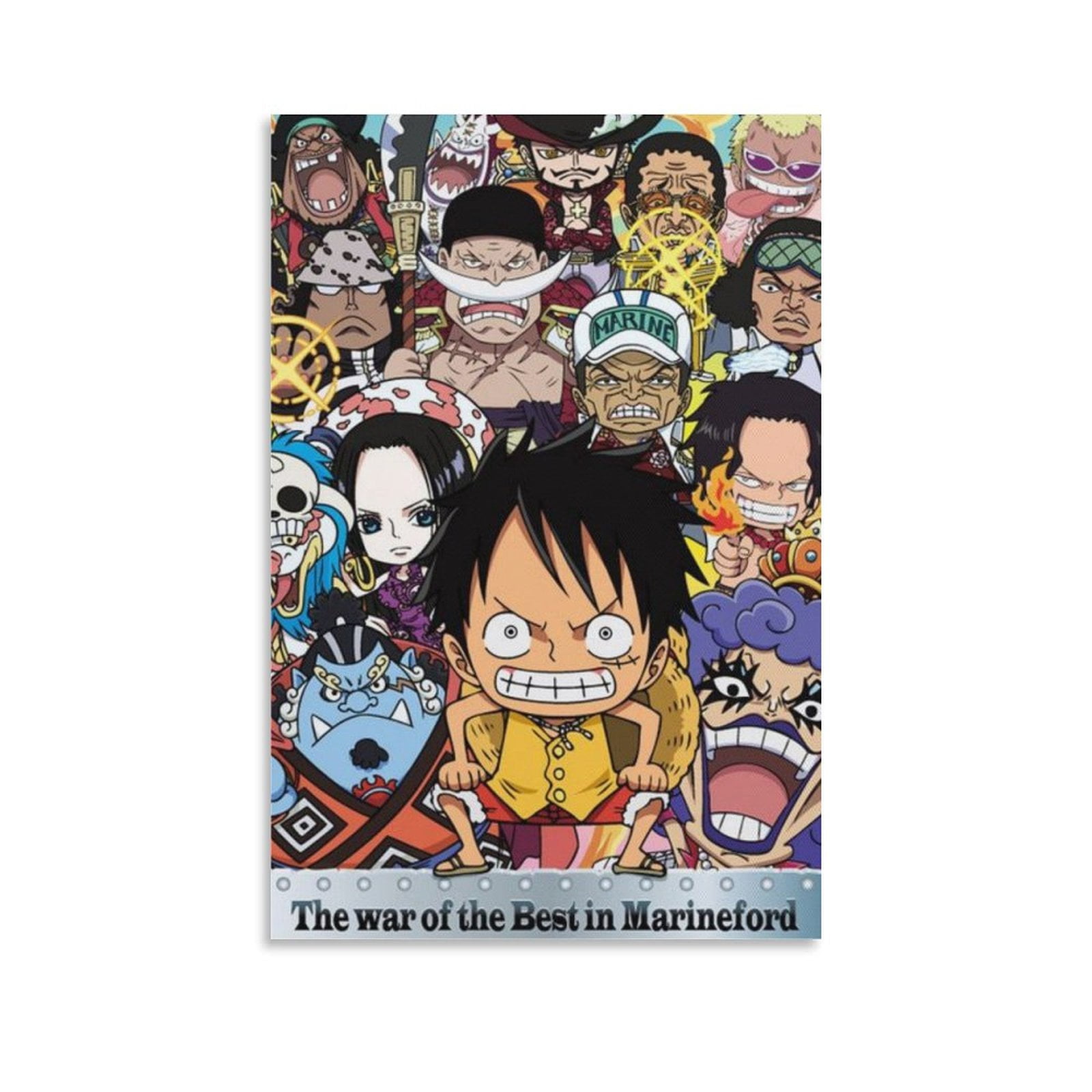 Anime Poster One Piece Room Decor Wall Art One Piece Merch - Walmart.com