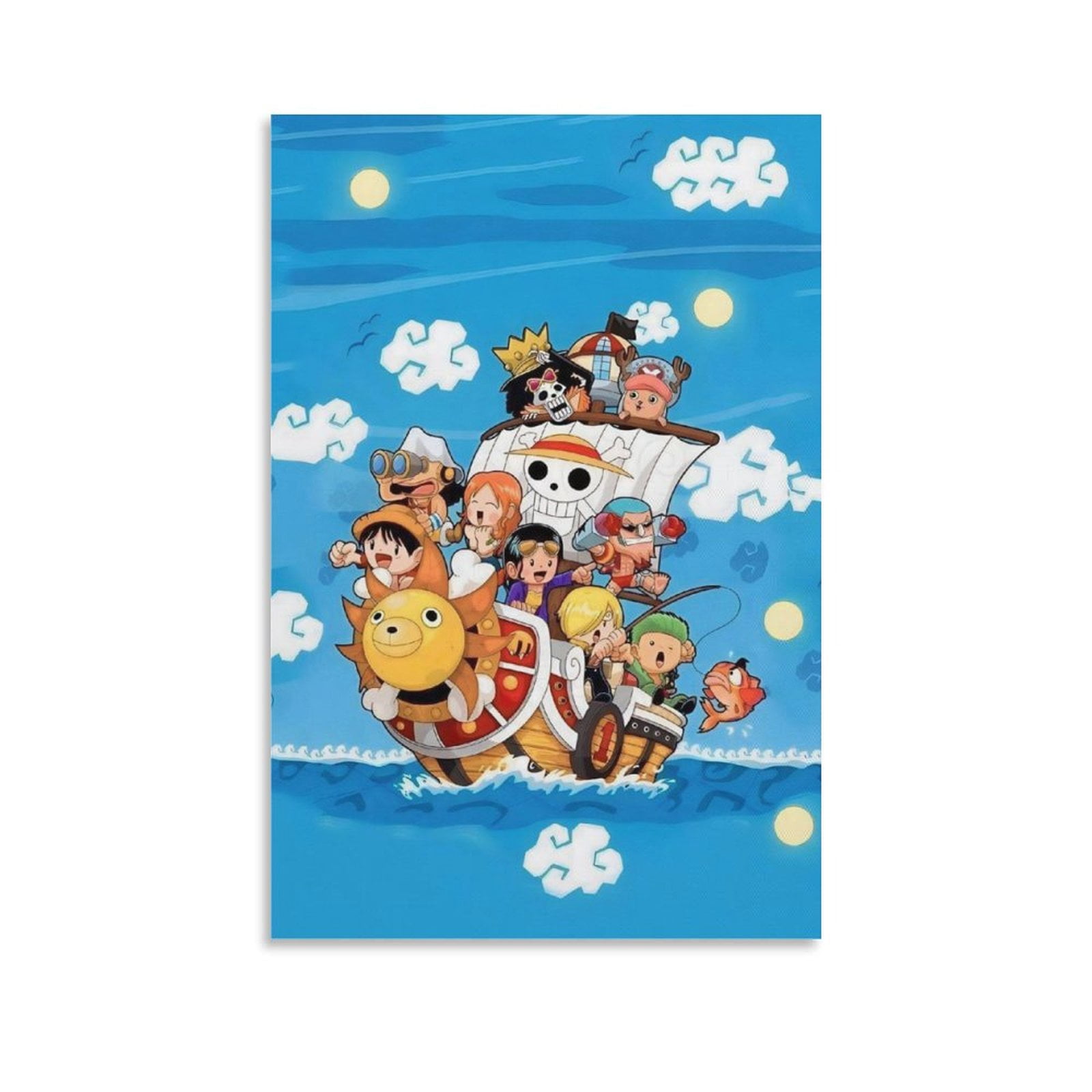 Anime Poster One Piece Room Decor Wall Art One Piece Merch - Walmart.com