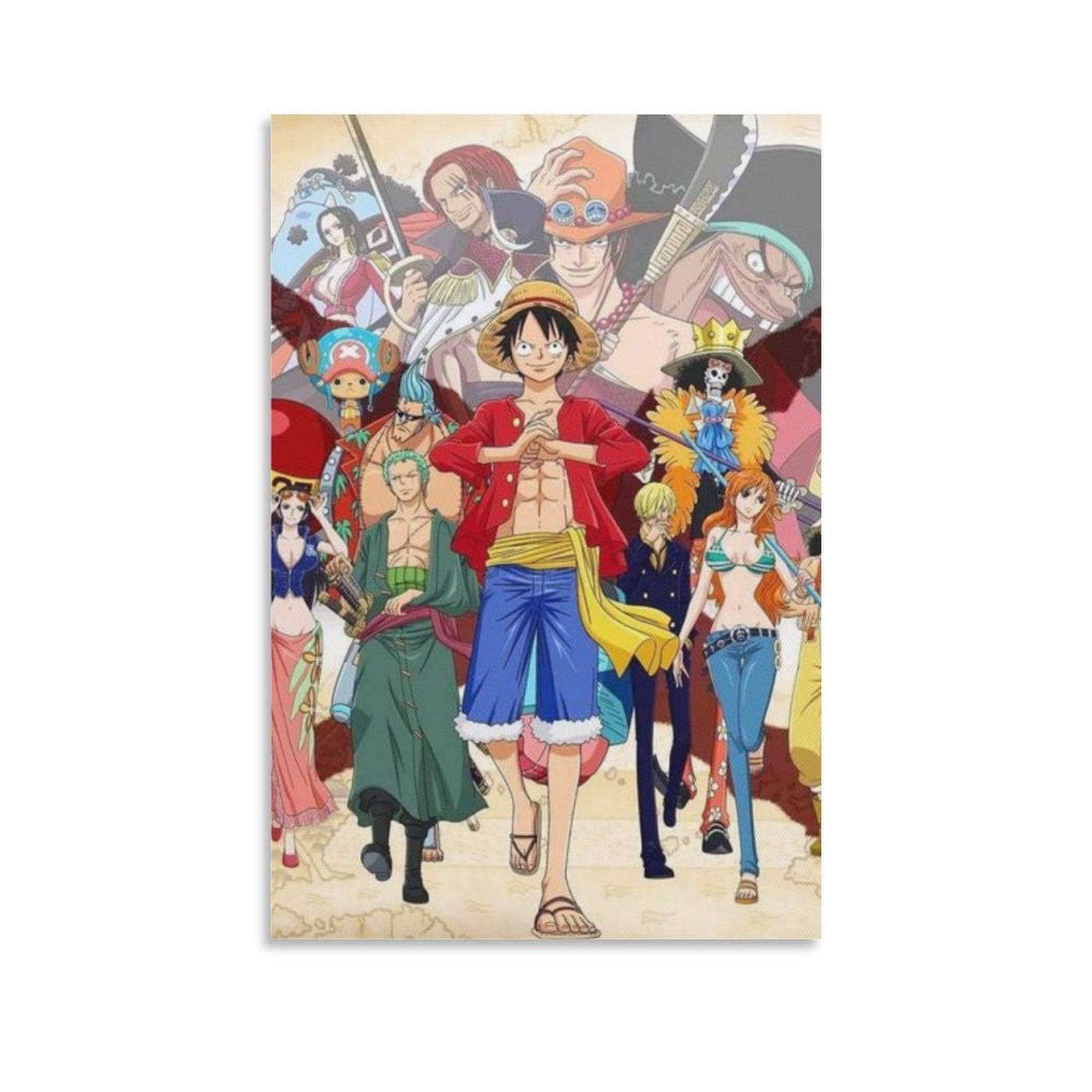 Anime Poster One Piece Room Decor Wall Art One Piece Merch - Walmart.com