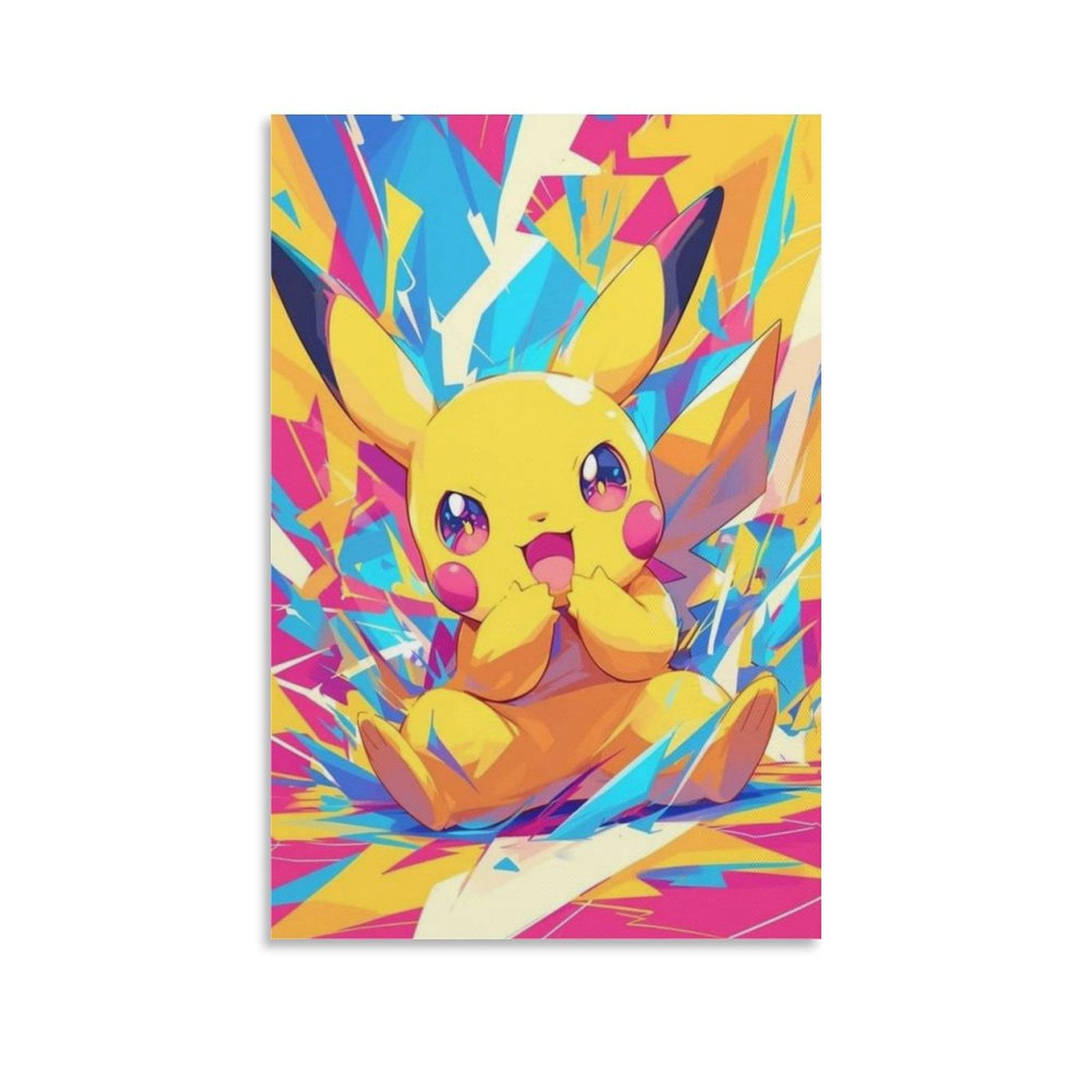 Anime Poster Pokemon Room Decor Wall Art Pokemon Merch - Walmart.com
