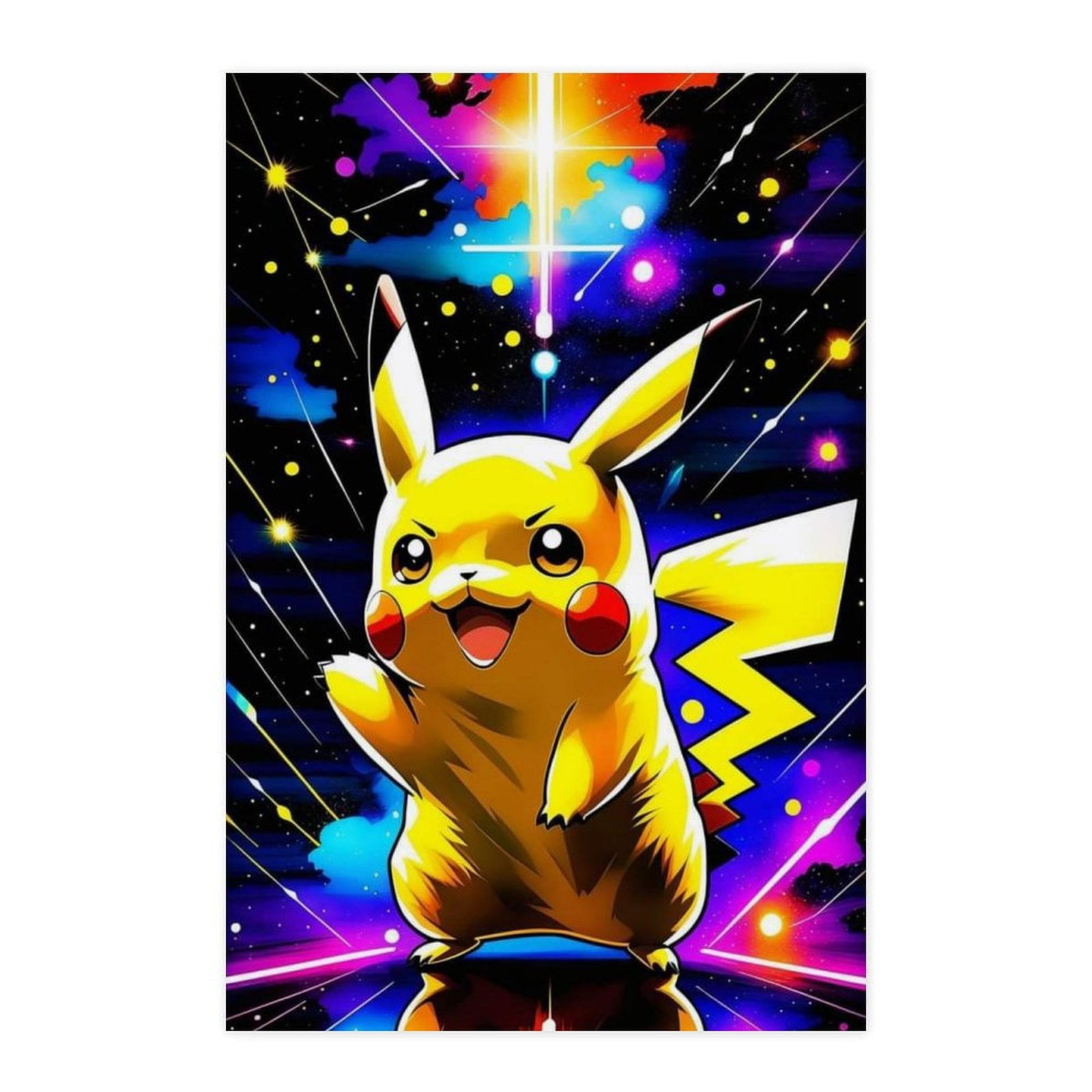 Anime Poster Pokemon Room Decor Wall Art Pokemon Merch - Walmart.com