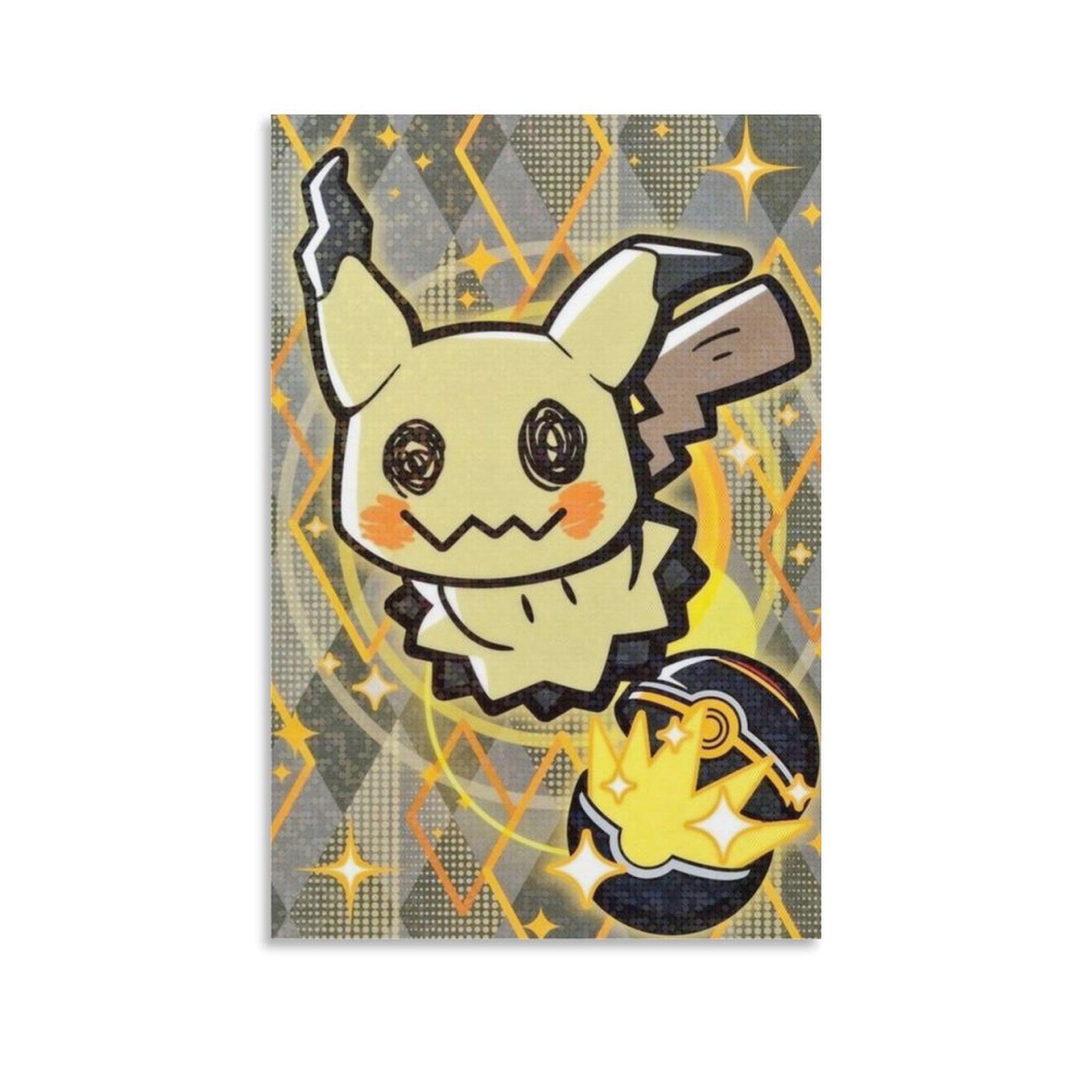 Anime Poster Pokemon Room Decor Wall Art Pokemon Merch - Walmart.com