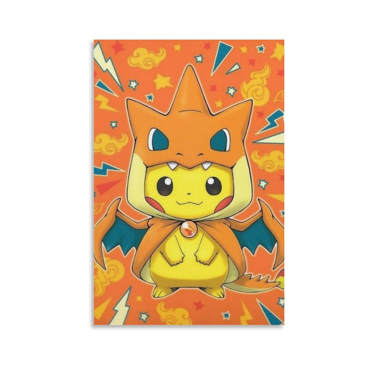 Anime Poster Pokemon Room Decor Wall Art Pokemon Merch - Walmart.com