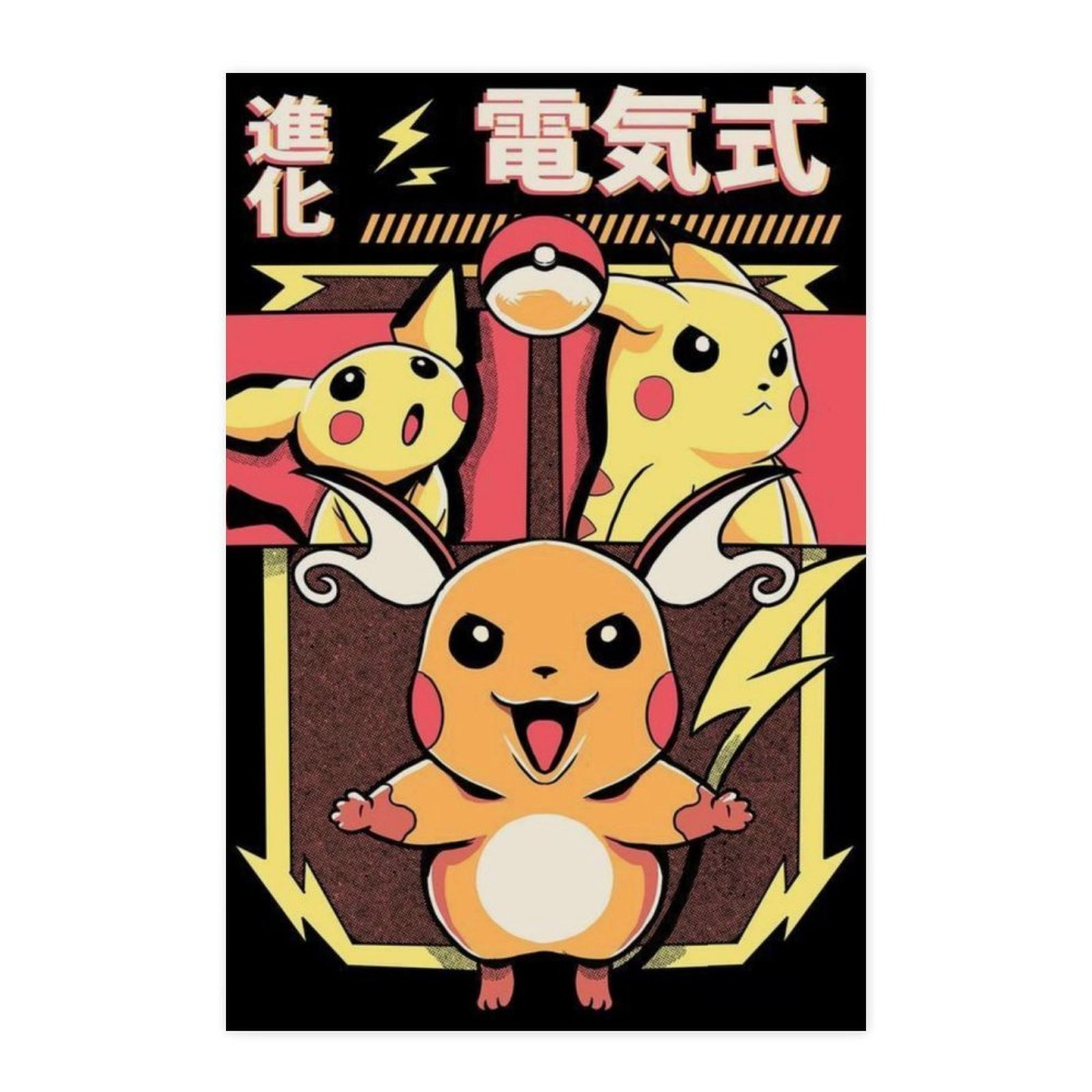 Anime Poster Pokemon Room Decor Wall Art Pokemon Merch - Walmart.com