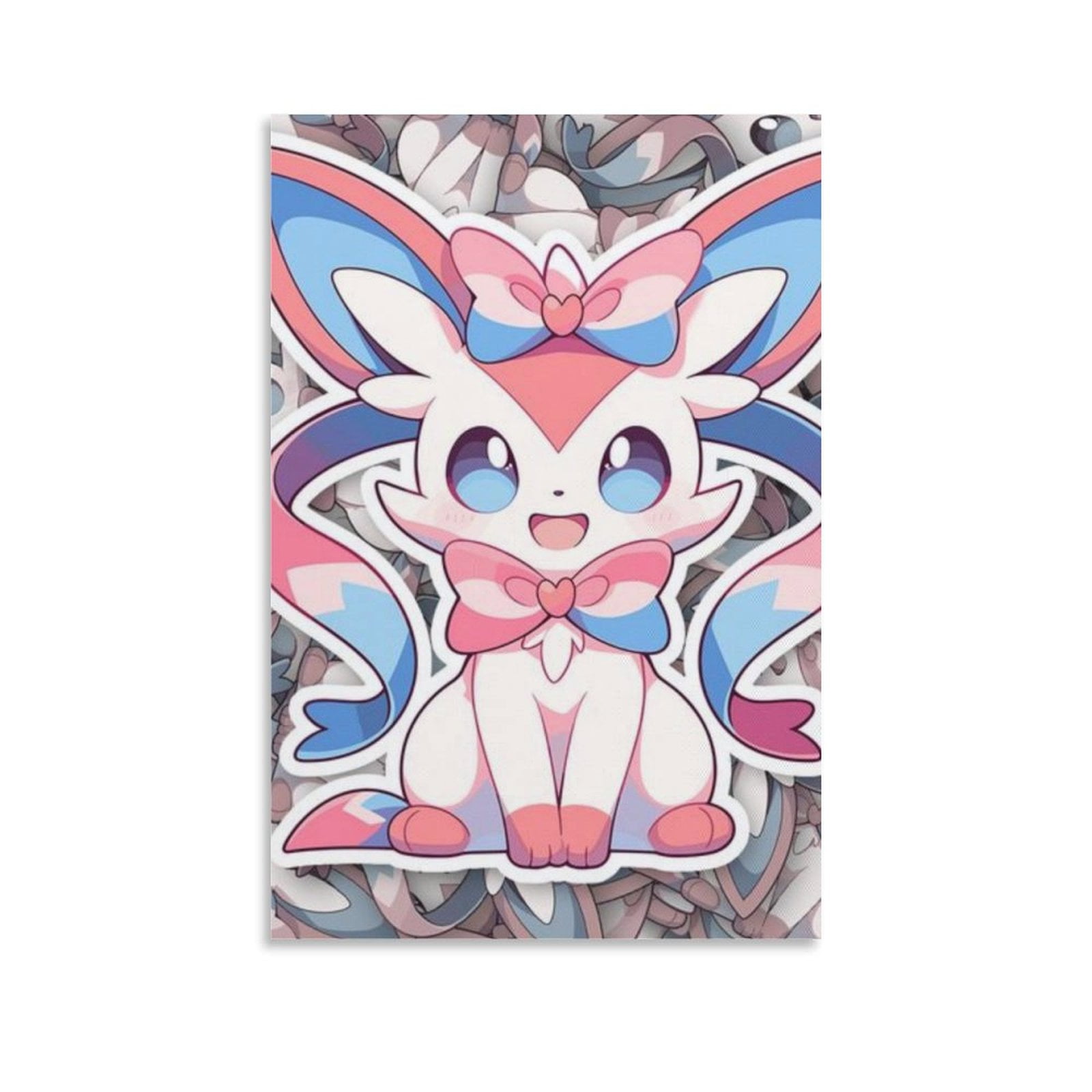 Anime Poster Pokemon Room Decor Wall Art Pokemon Merch - Walmart.com