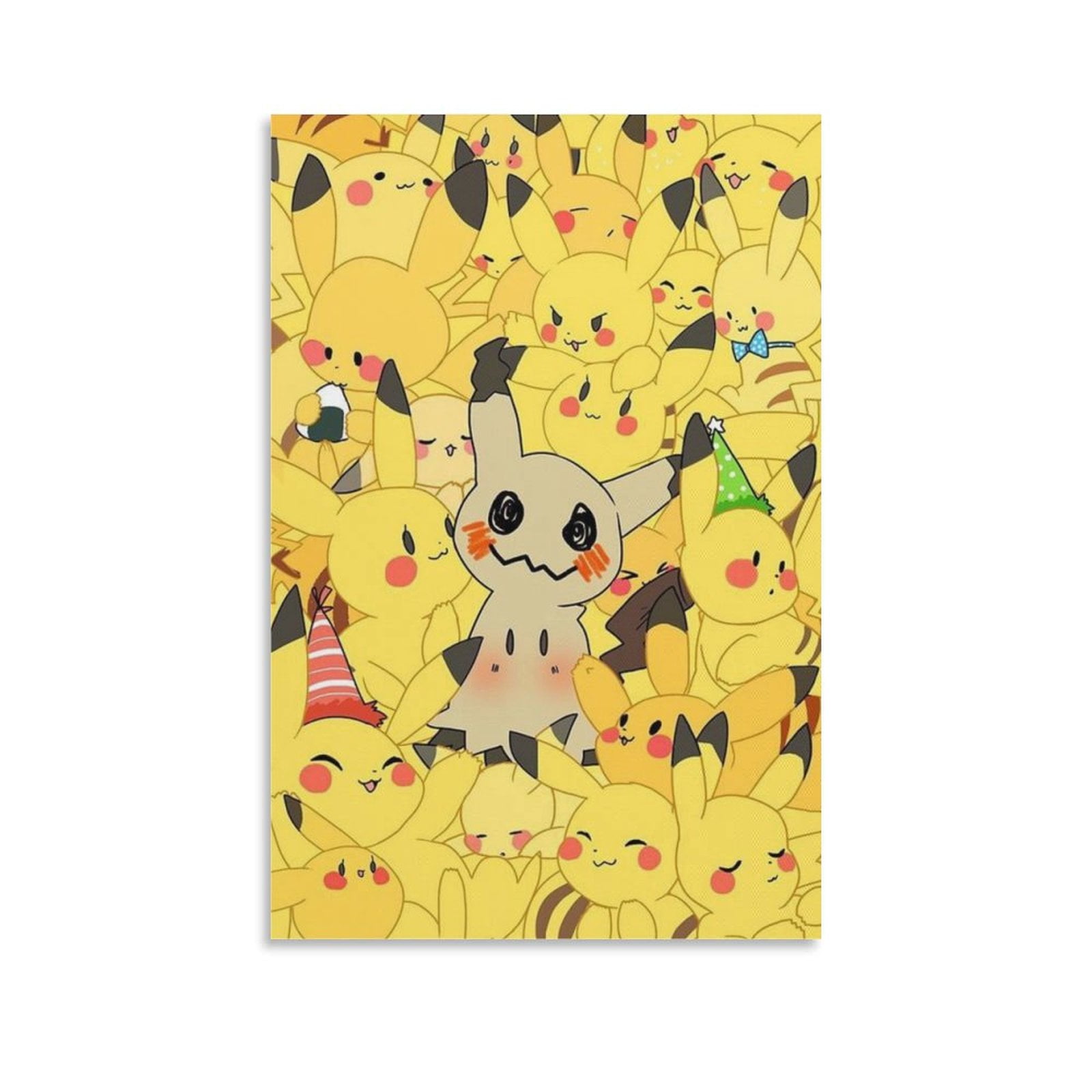 Anime Poster Pokemon Room Decor Wall Art Pokemon Merch - Walmart.com