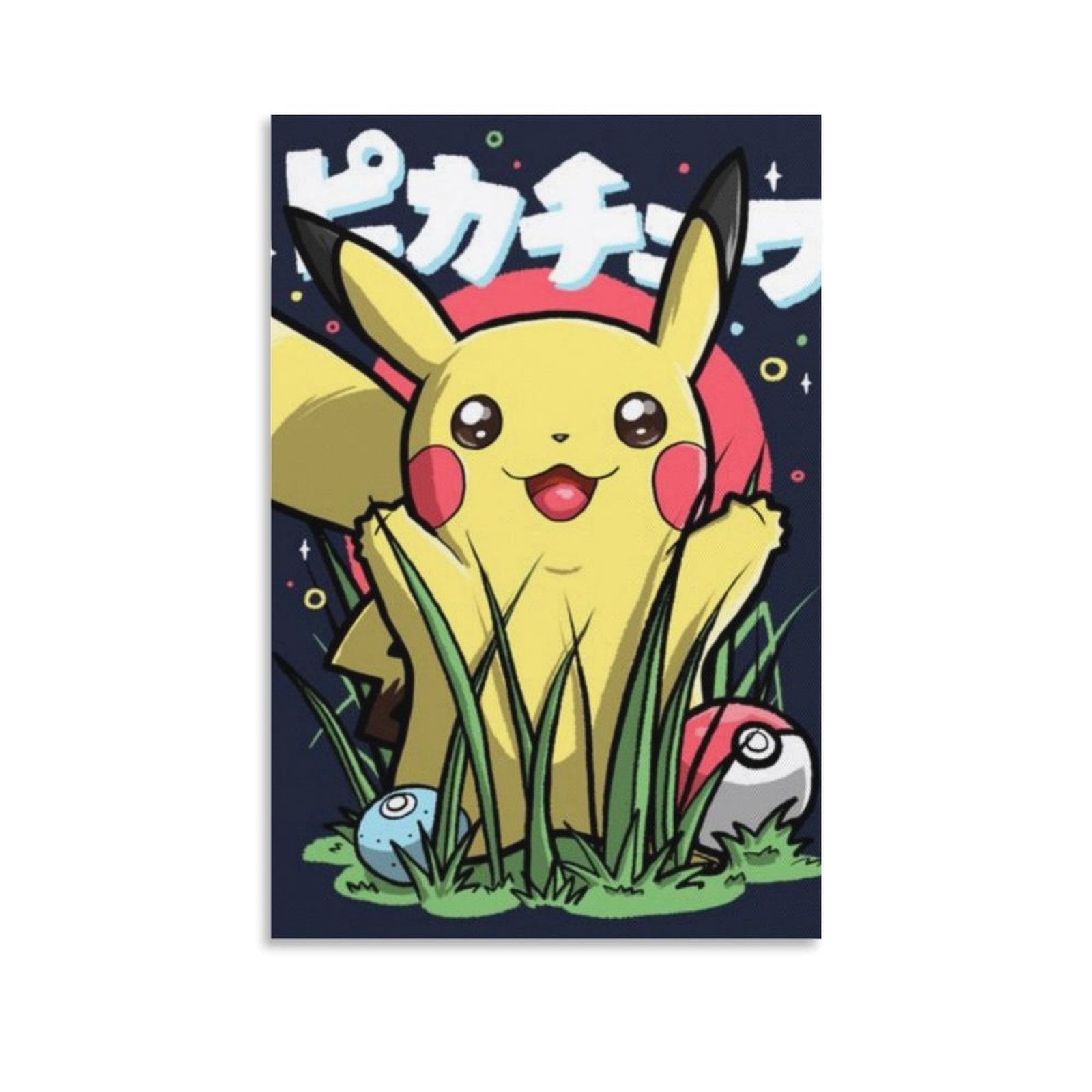 Anime Poster Pokemon Room Decor Wall Art Pokemon Merch - Walmart.com
