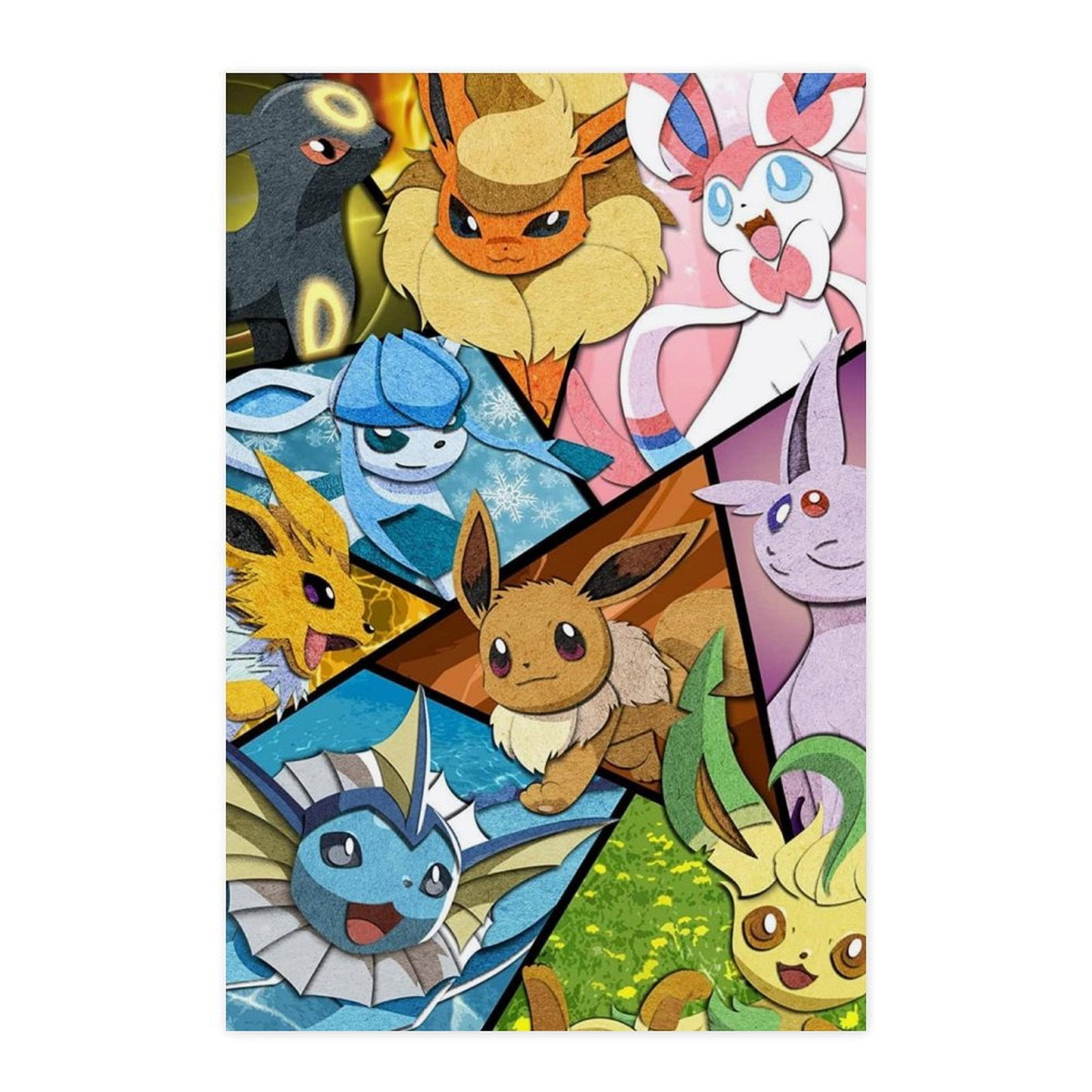 Anime Poster Pokemon Room Decor Wall Art Pokemon Merch - Walmart.com
