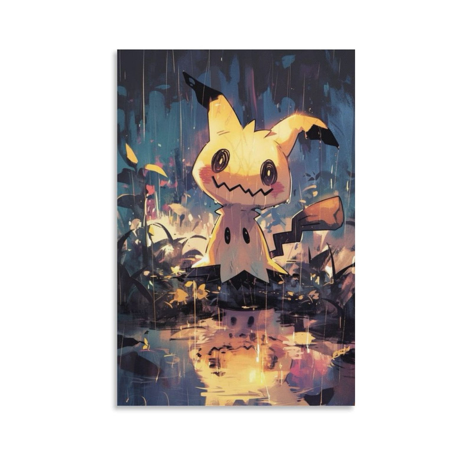 Anime Poster Pokemon Room Decor Wall Art Pokemon Merch - Walmart.com