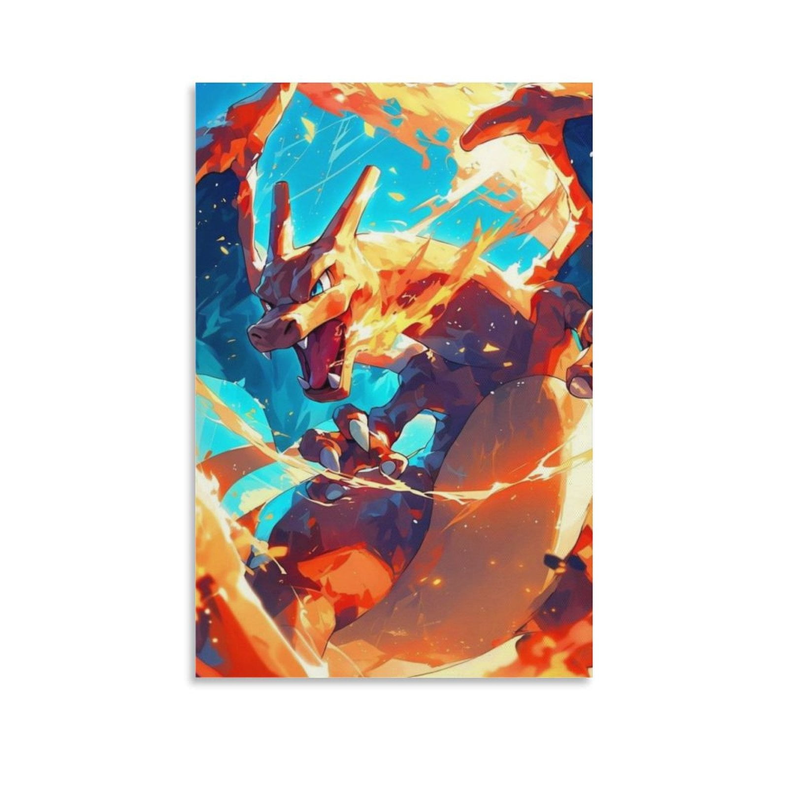 Anime Poster Pokemon Room Decor Wall Art Pokemon Merch - Walmart.com