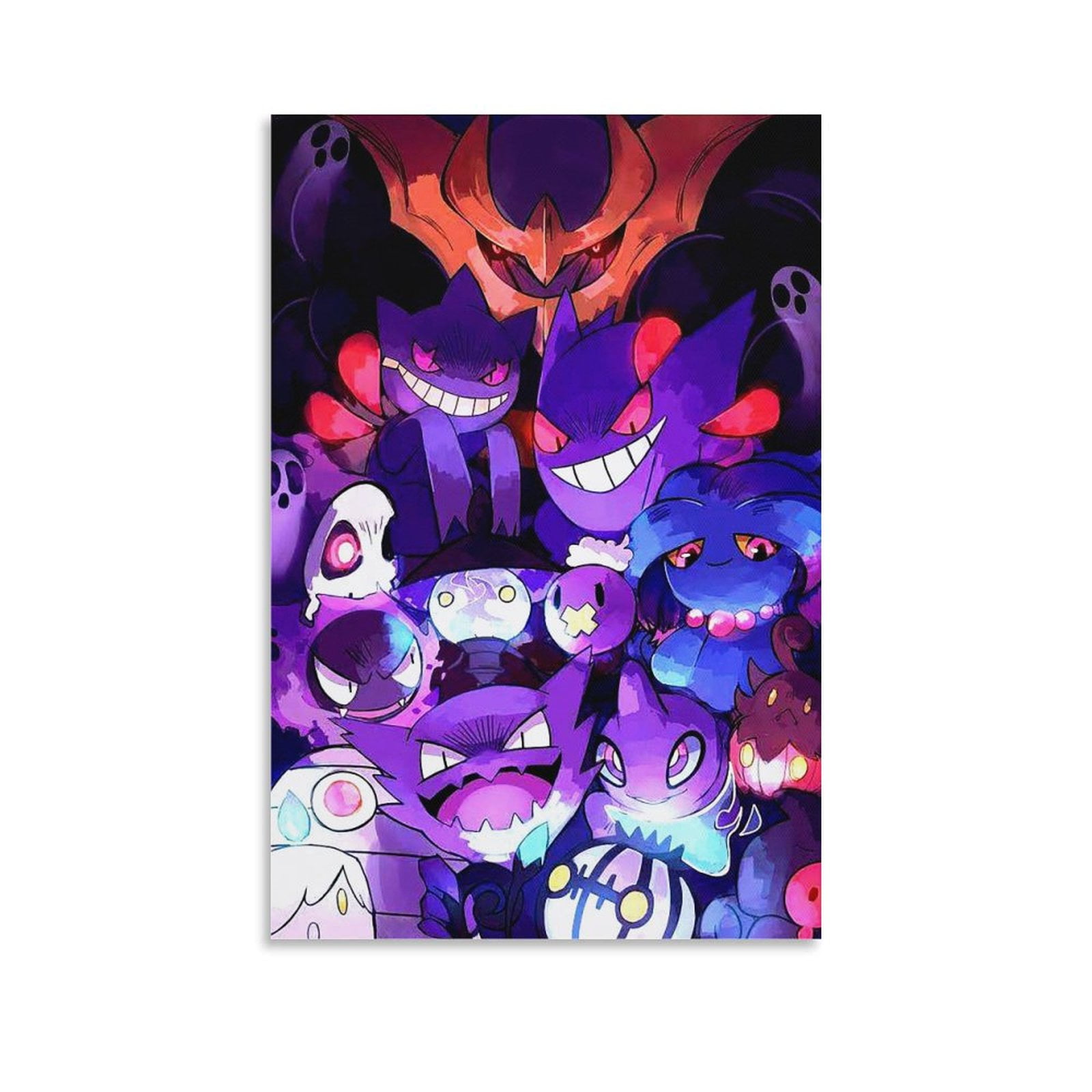 Anime Poster Pokemon Room Decor Wall Art Pokemon Merch - Walmart.com