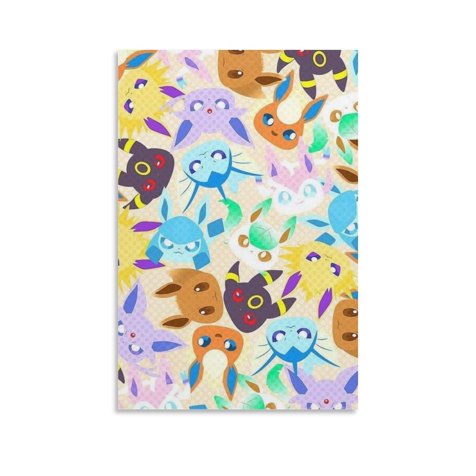 Anime Poster Pokemon Room Decor Wall Art Pokemon Merch - Walmart.com