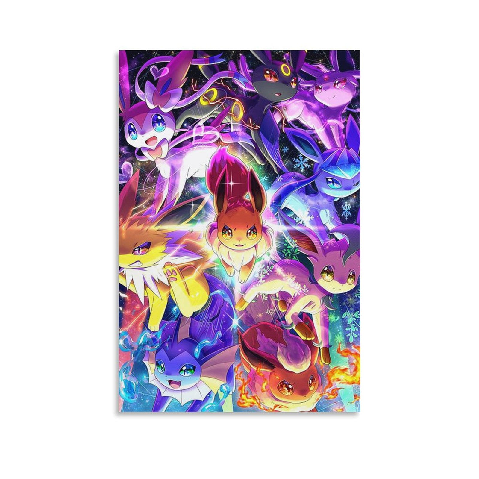 Anime Poster Pokemon Room Decor Wall Art Pokemon Merch - Walmart.com