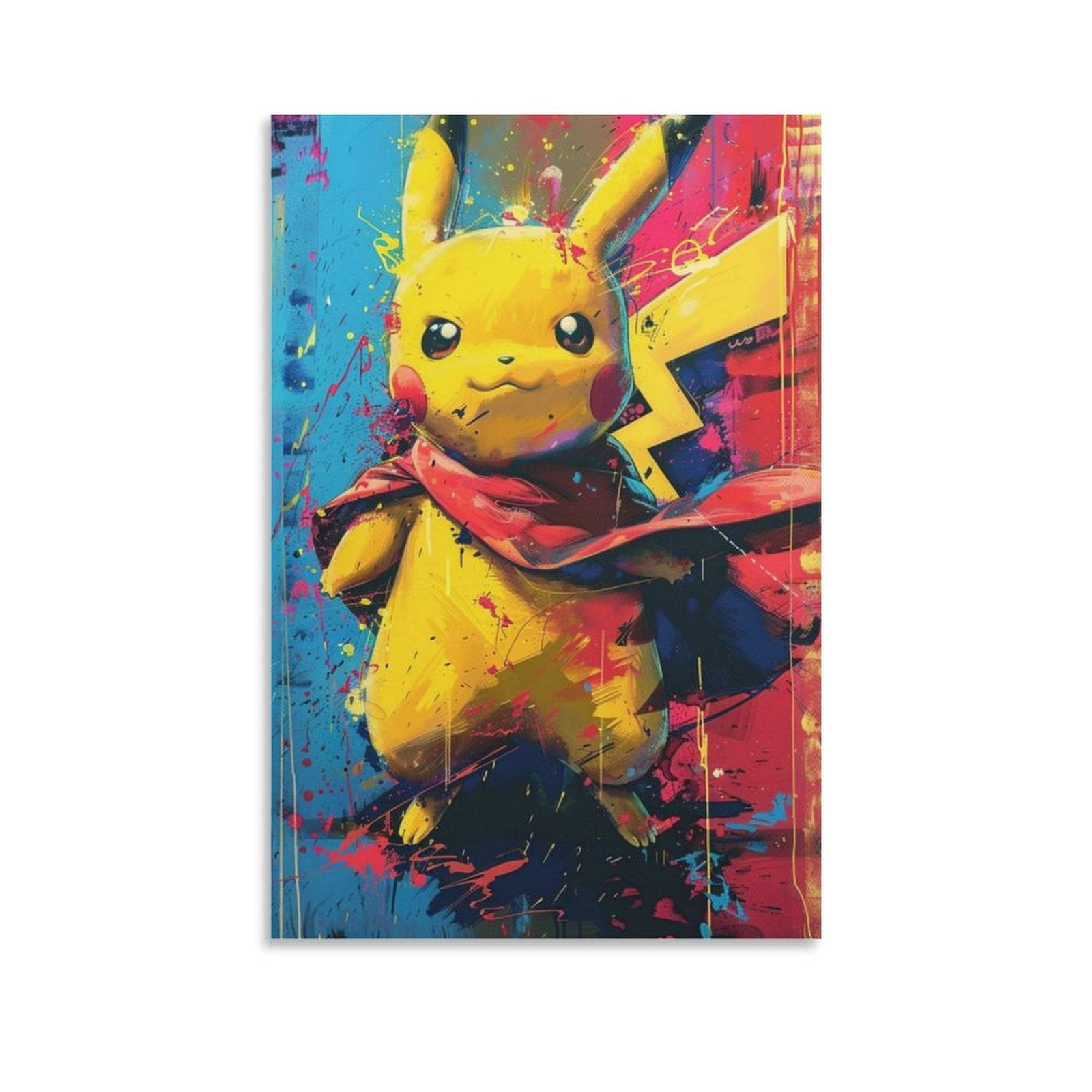 Anime Poster Pokemon Room Decor Wall Art Pokemon Merch - Walmart.com