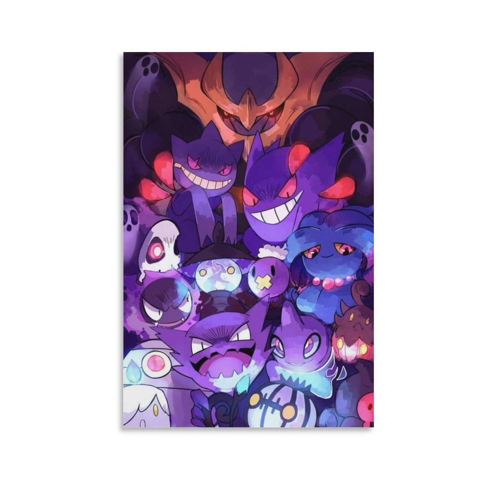 Anime Poster Pokemon Room Decor Wall Art Pokemon Merch - Walmart.com