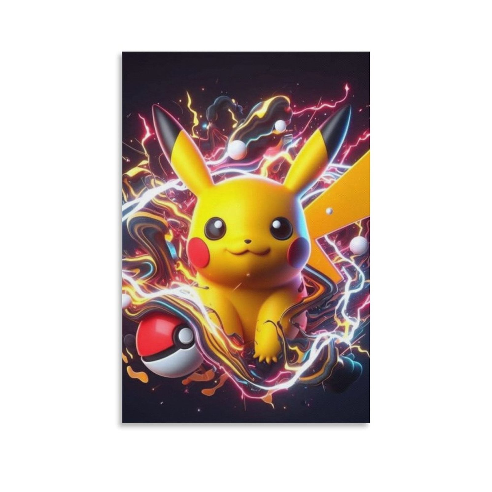 Anime Poster Pokemon Room Decor Wall Art Pokemon Merch - Walmart.com