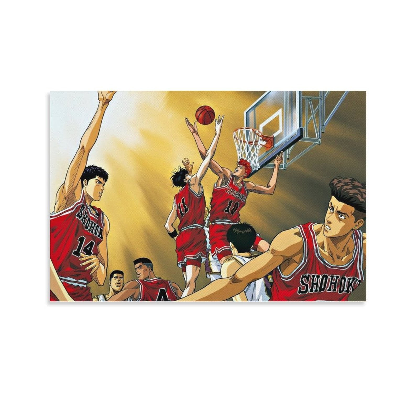 Anime Poster SLAM DUNK Poster Decorative Painting Canvas Wall Art ...