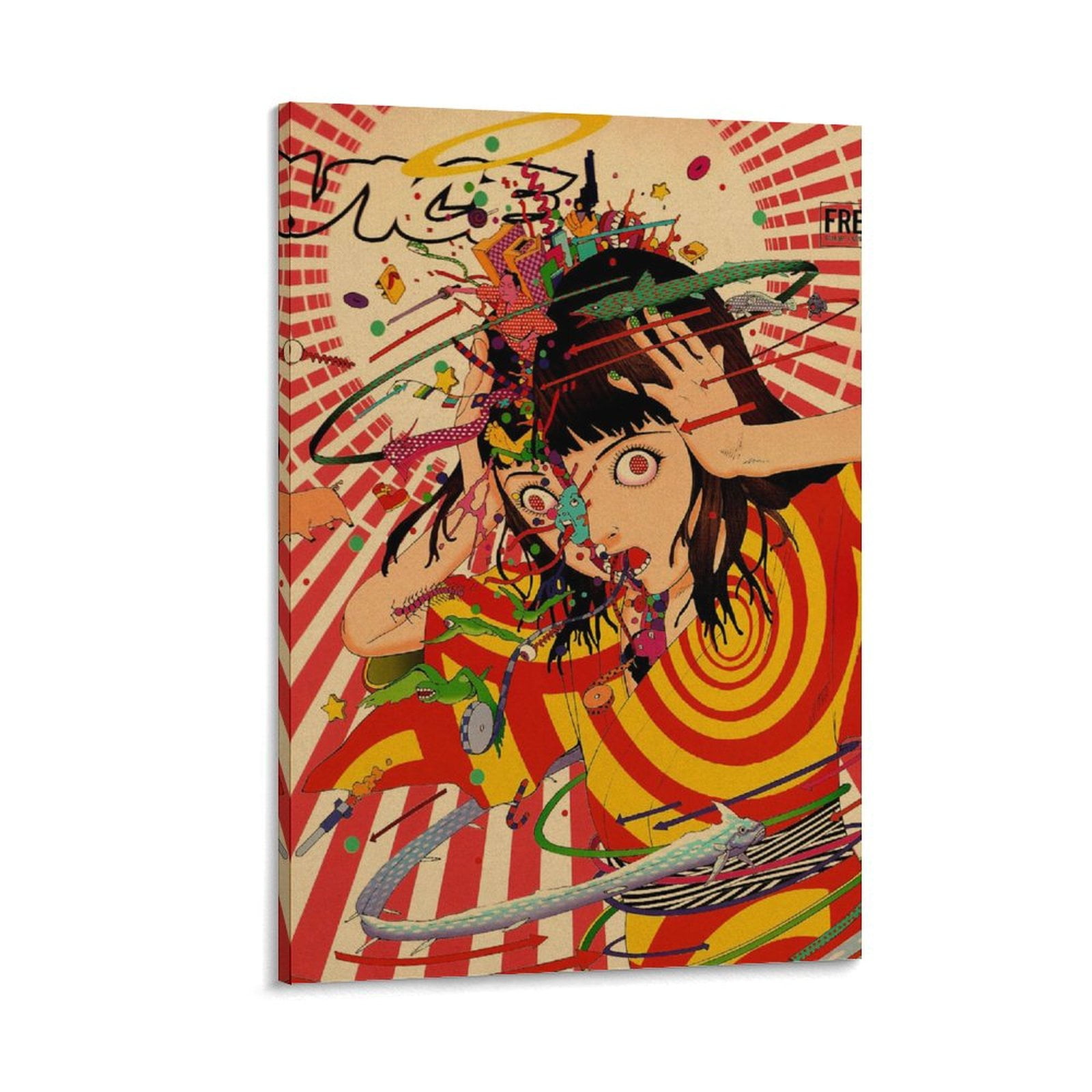 Anime Poster Shintaro Kago Horror Funny (31) Home Decor Poster Wall Art ...