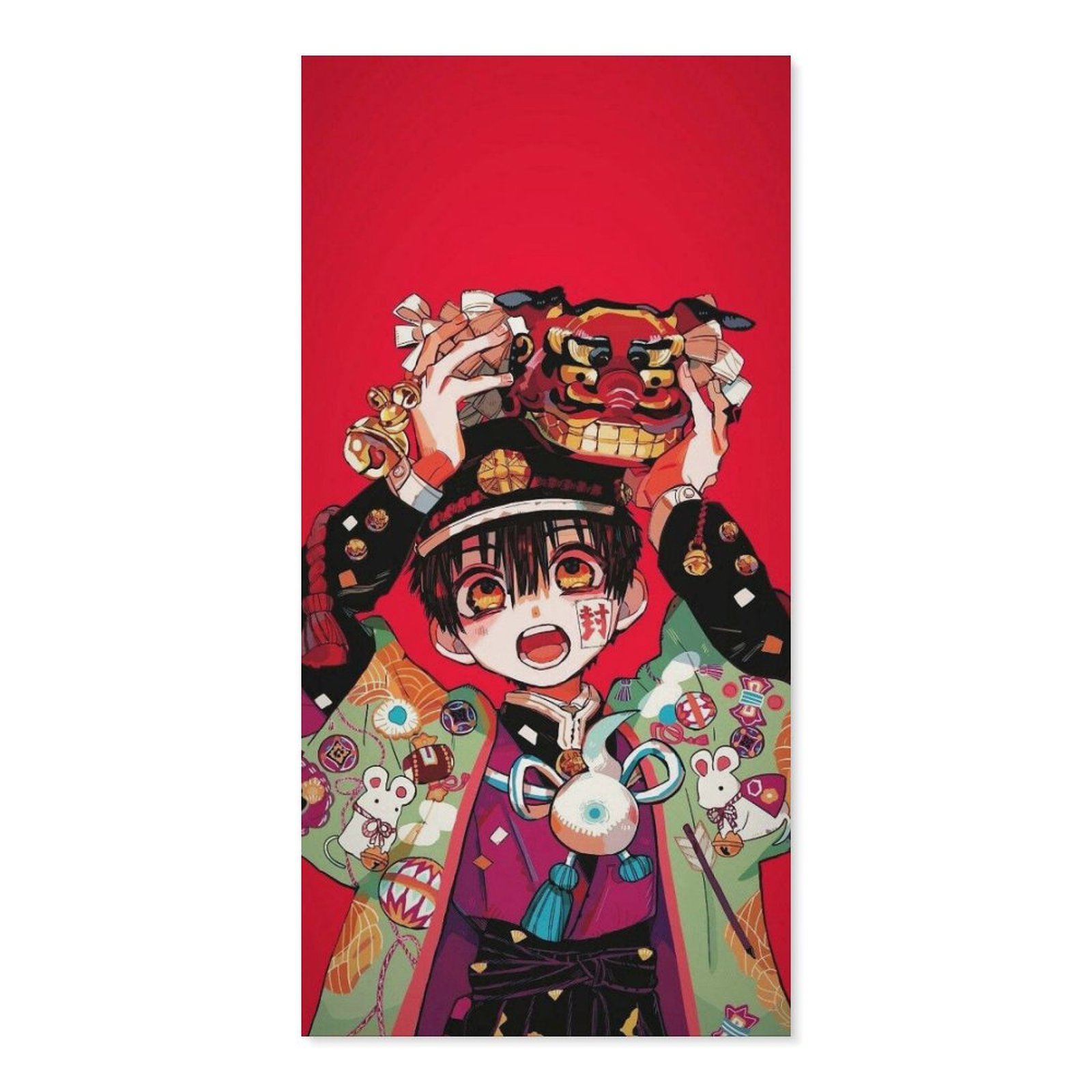 Anime Poster, Toilet-bound Hanako-kun Canvas Wall Art Painting, Dorm ...