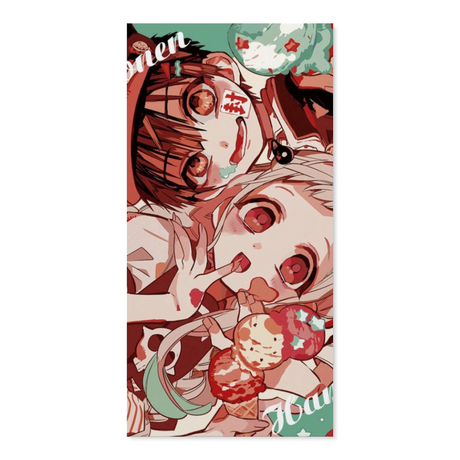 Anime Poster, Toilet-bound Hanako-kun Canvas Wall Art Painting, Dorm ...