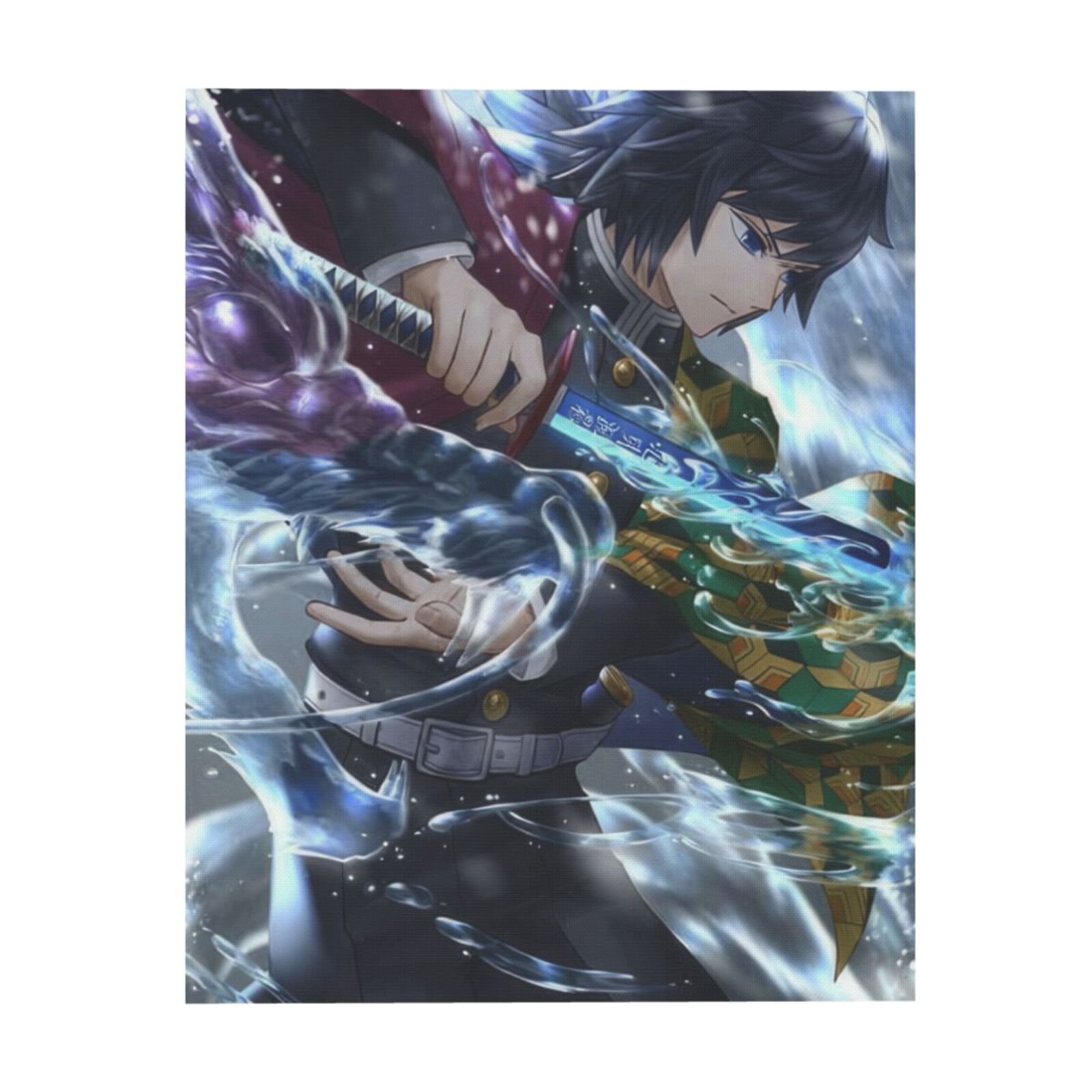 Anime Posters, Demon Slayer Kimetsu No Yaiba Wall Art Canvas Posters ...