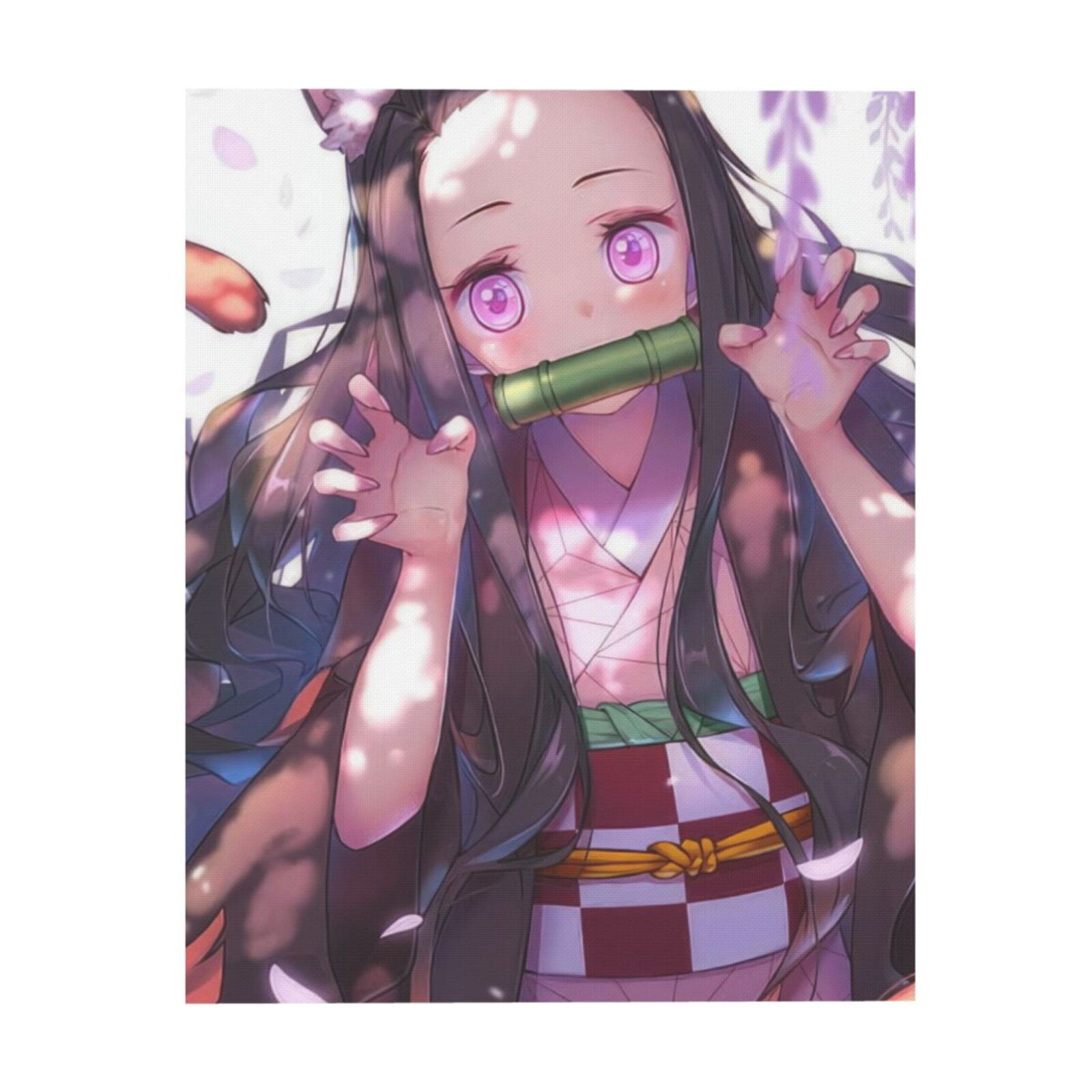 Anime Posters, Demon Slayer Kimetsu No Yaiba Wall Art Canvas Posters ...