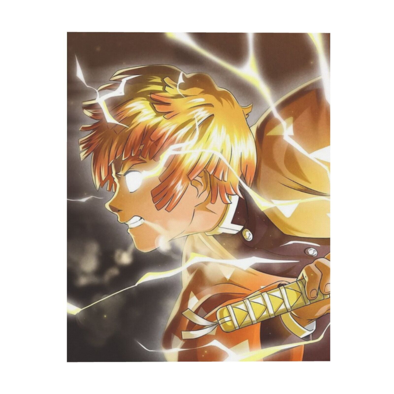 Anime Posters, Demon Slayer Kimetsu No Yaiba Wall Art Canvas Posters ...