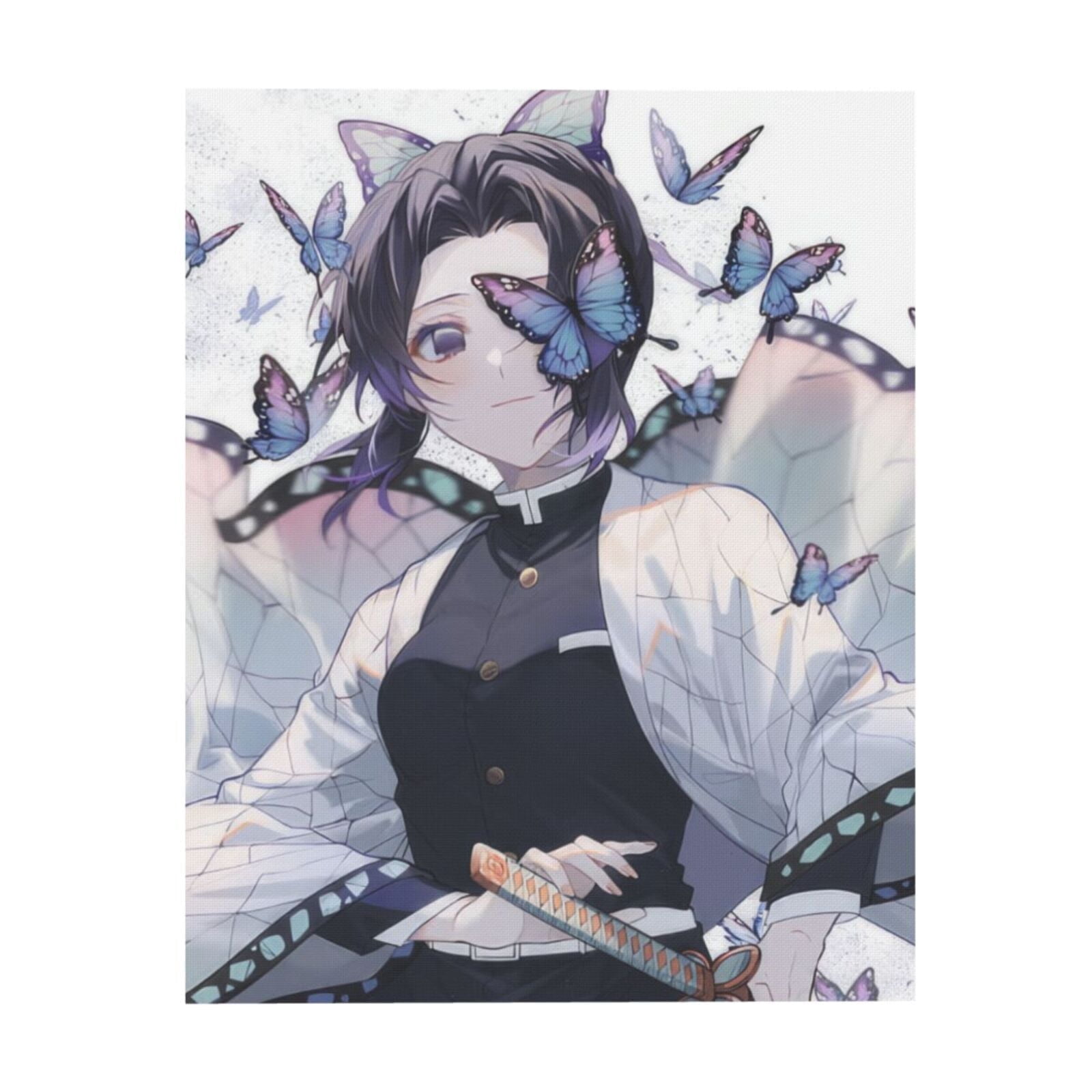 Anime Posters, Demon Slayer Kimetsu No Yaiba Wall Art Canvas Posters ...