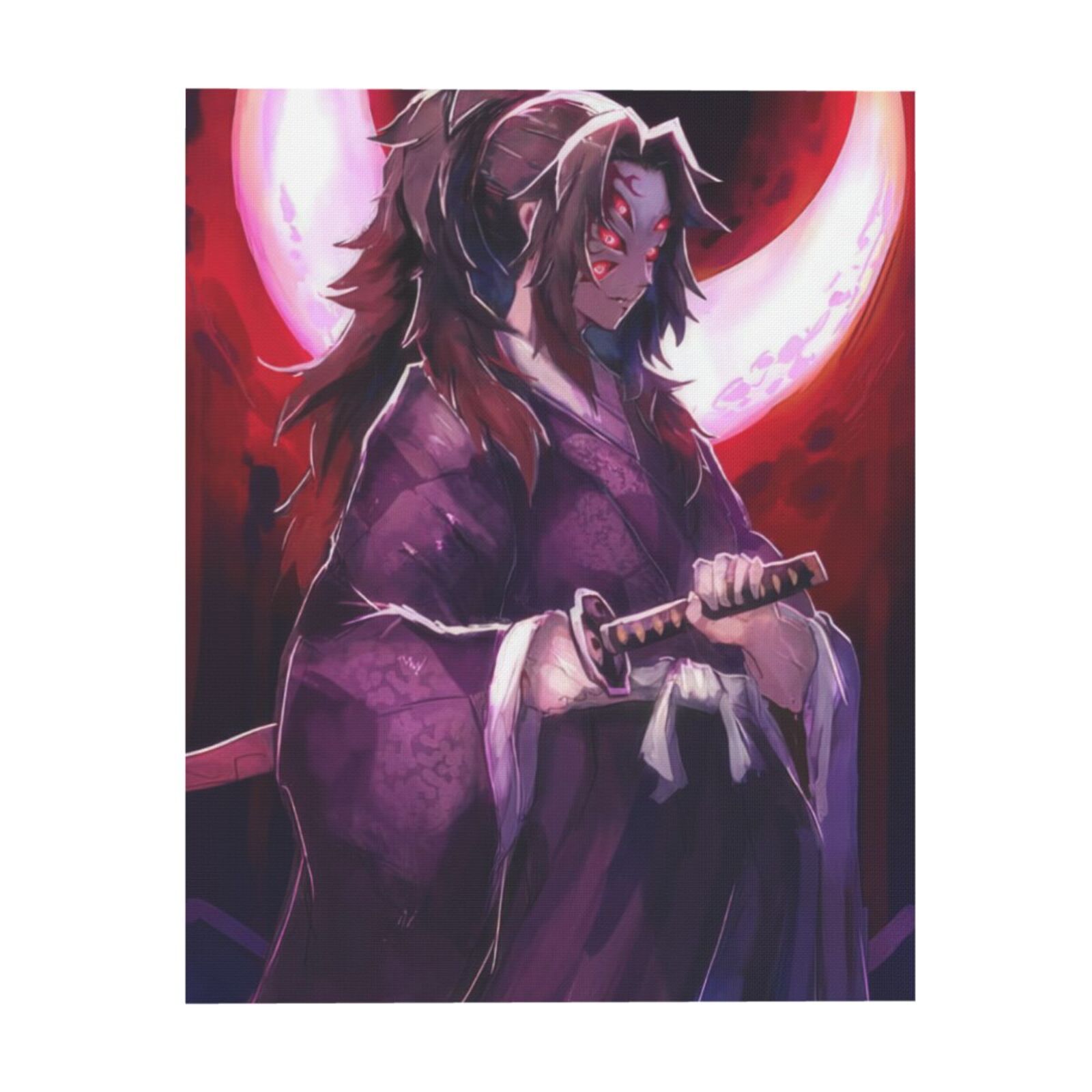 Anime Posters, Demon Slayer Kimetsu No Yaiba Wall Art Canvas Posters ...