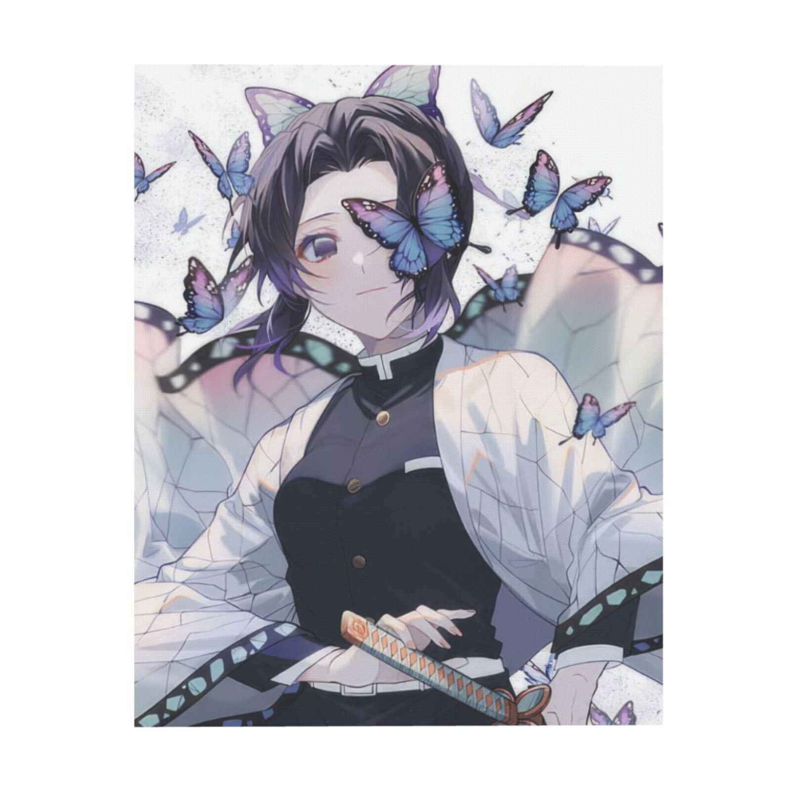 Anime Posters, Demon Slayer Kimetsu No Yaiba Wall Art Canvas Posters ...