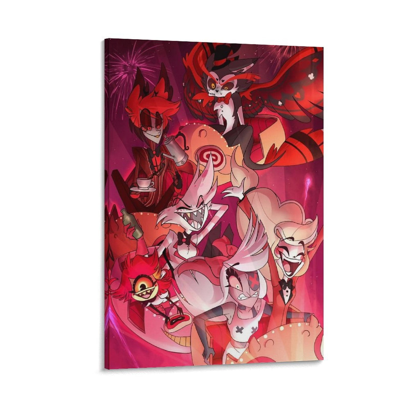 Anime Posters Hazbin Hotel Picture Print Canvas Poster Wall Paint Art ...