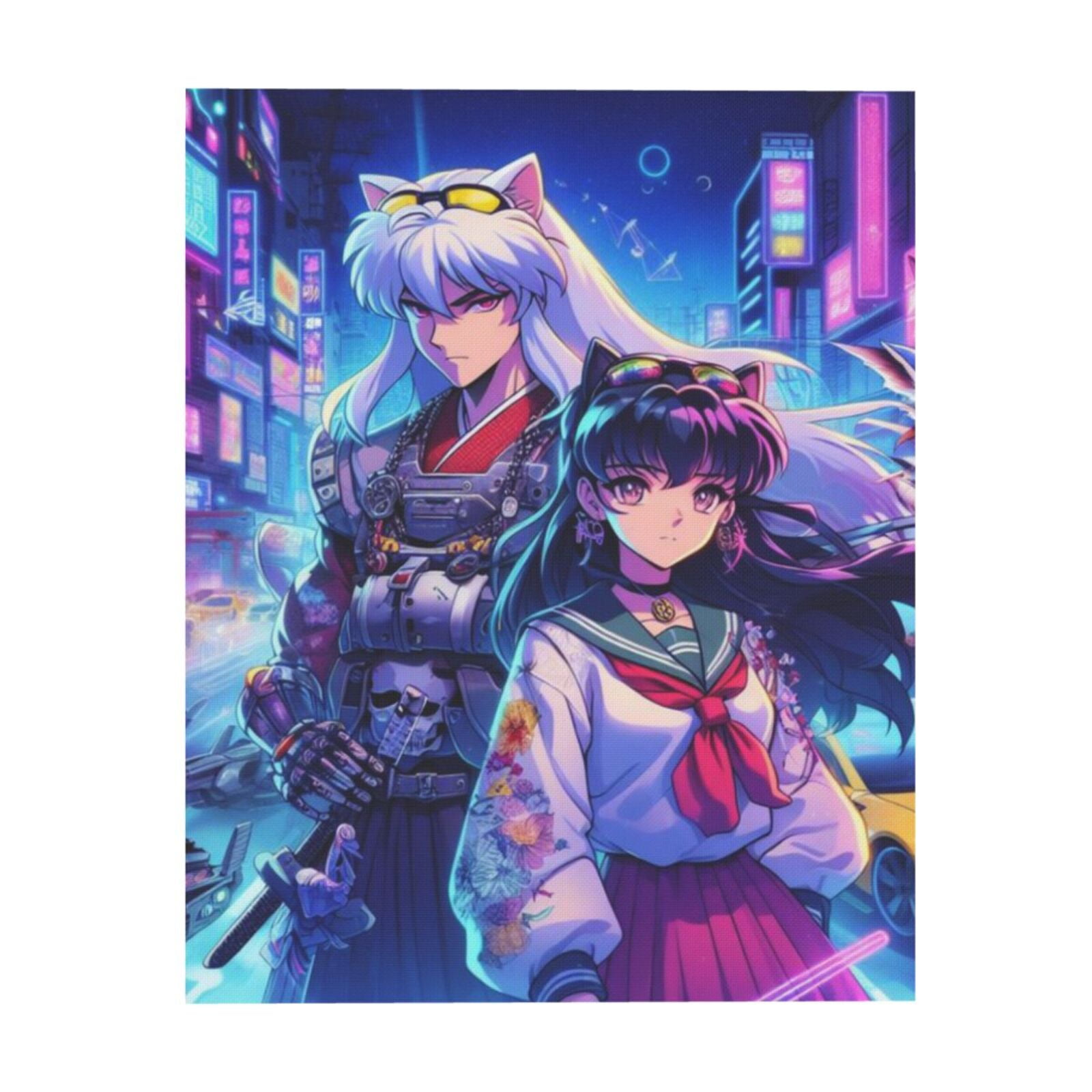Anime Posters, Inuyasha Wall Art Canvas Posters, Anime Characters ...