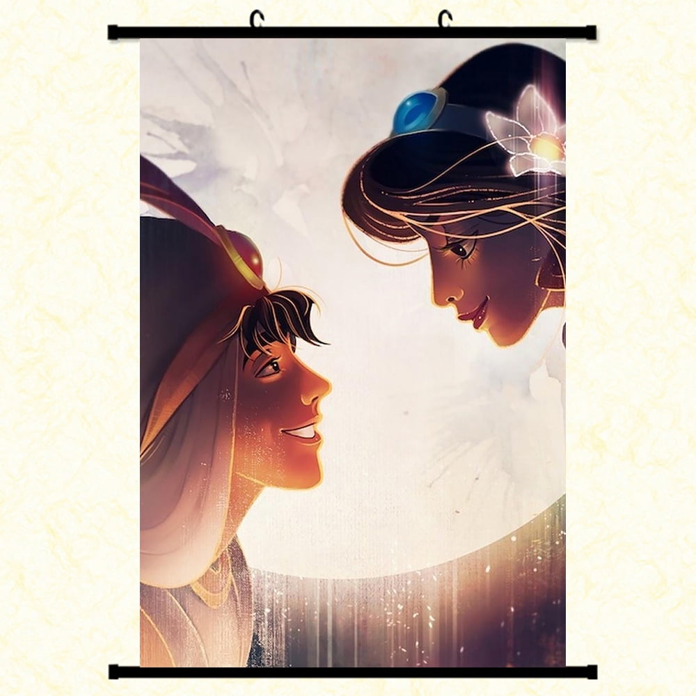 Anime Princess Jasmine Poster HD Print Canvas Painting Wall Art For ...