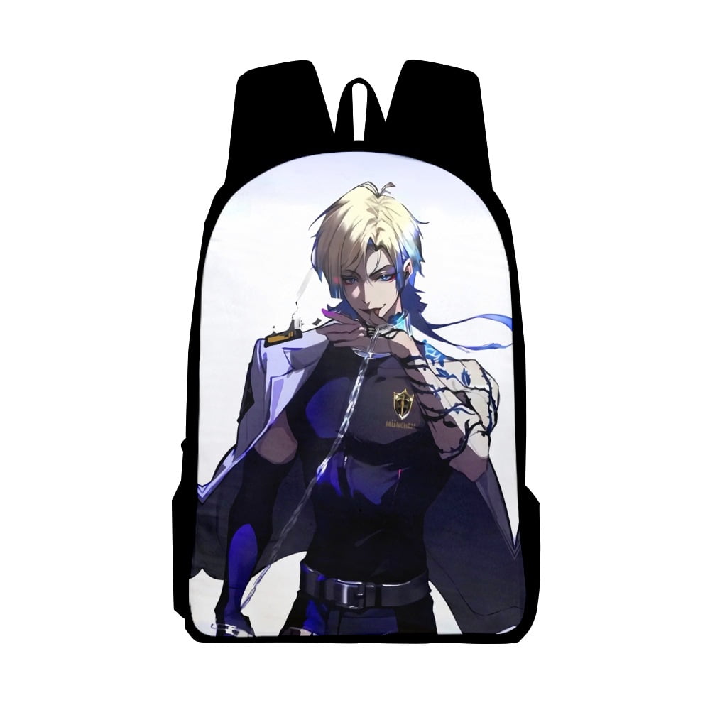 Anime Printed BLUE LOCK School Bag, Cartoon Backpack, Comfortable ...