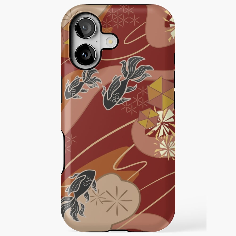 Anime Pyro Archer Summer Festival Pattern iPhone Case 17 11 12 13 14 15 ...