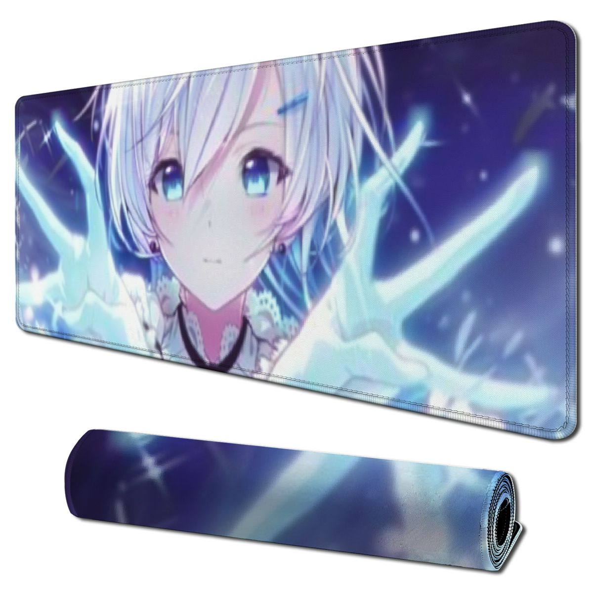 Anime Re Zero Ram and Rem Mouse Pad Anime Large Non-Slip Gaming Mouse ...
