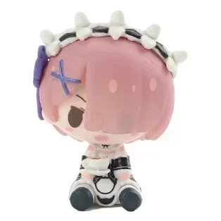 Anime Re Zero Rem Figure Cute Mini Statue Kawaii Beatrice Ram Figurine ...