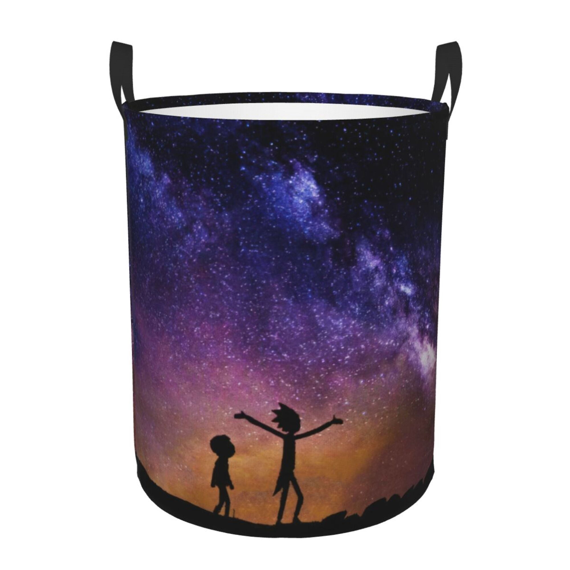 Anime Rick And Morty Laundry Basket Room Decor for Boys Cute Cartoon ...